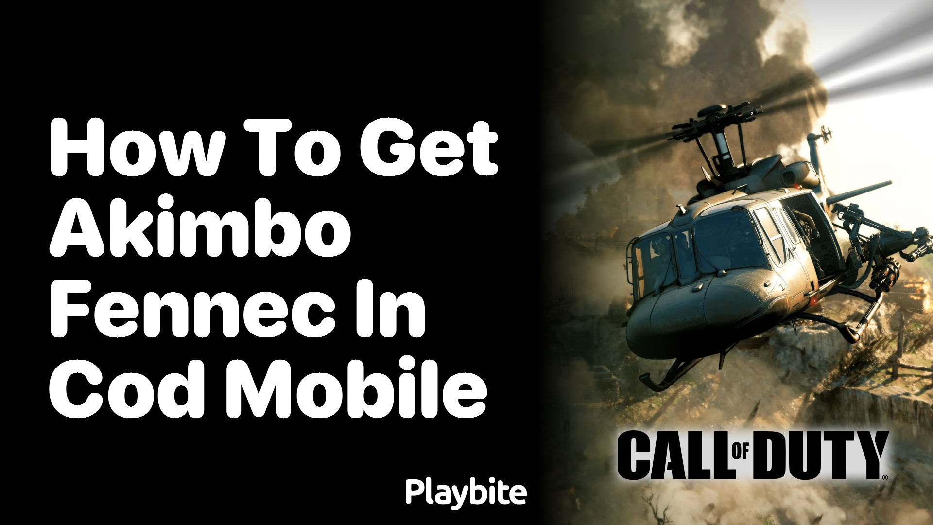 How to Get Akimbo Fennec in COD Mobile - Playbite
