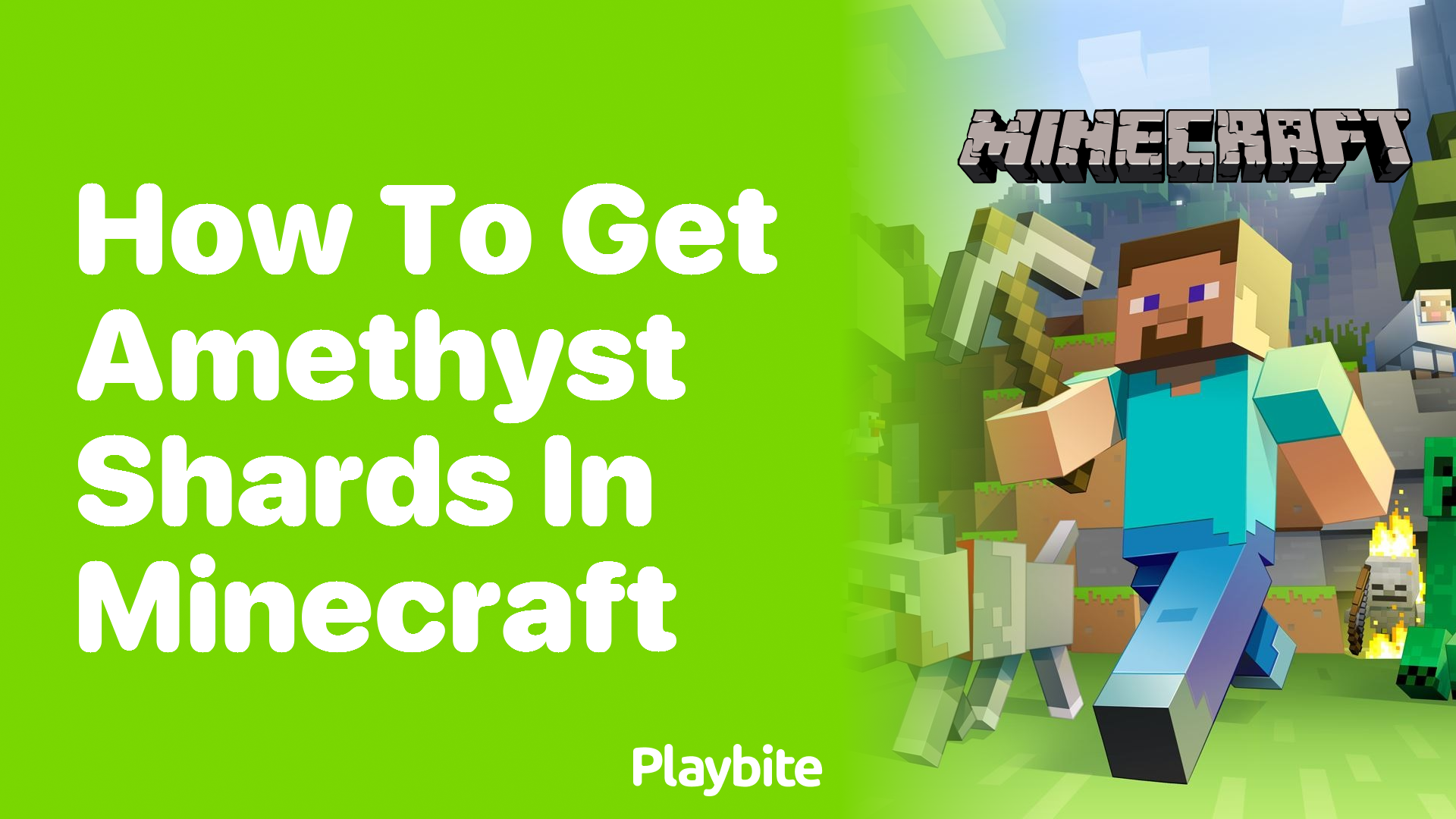 How to Get Amethyst Shards in Minecraft - Playbite