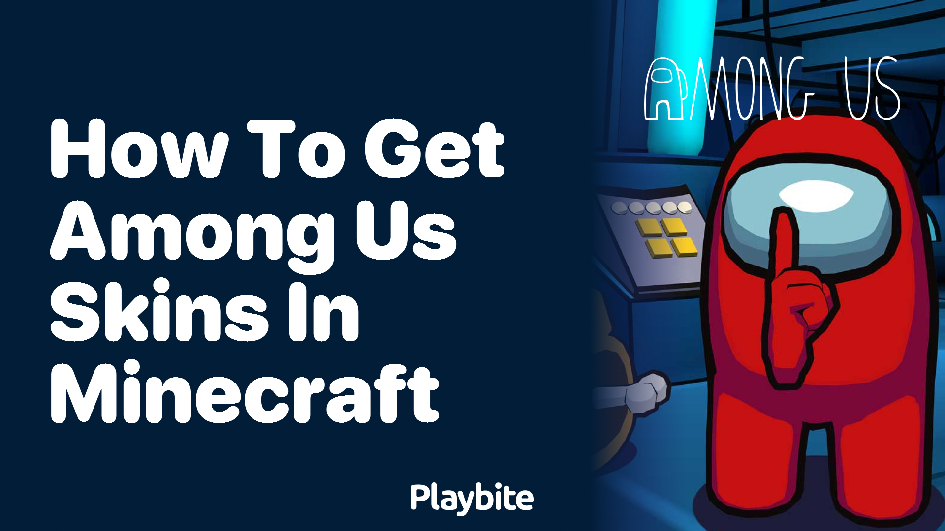 How to Get Among Us Skins in Minecraft - Playbite