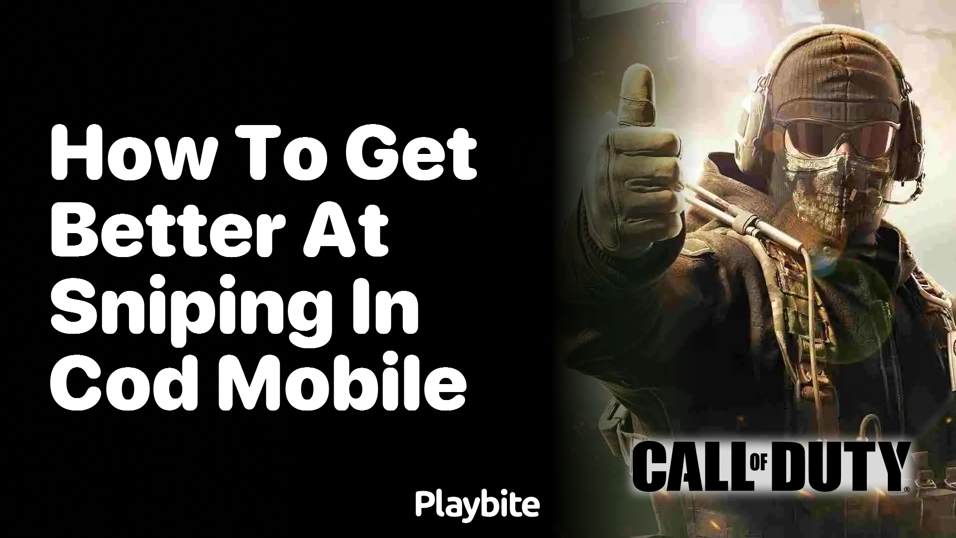How to Get Better at Sniping in CoD Mobile - Playbite