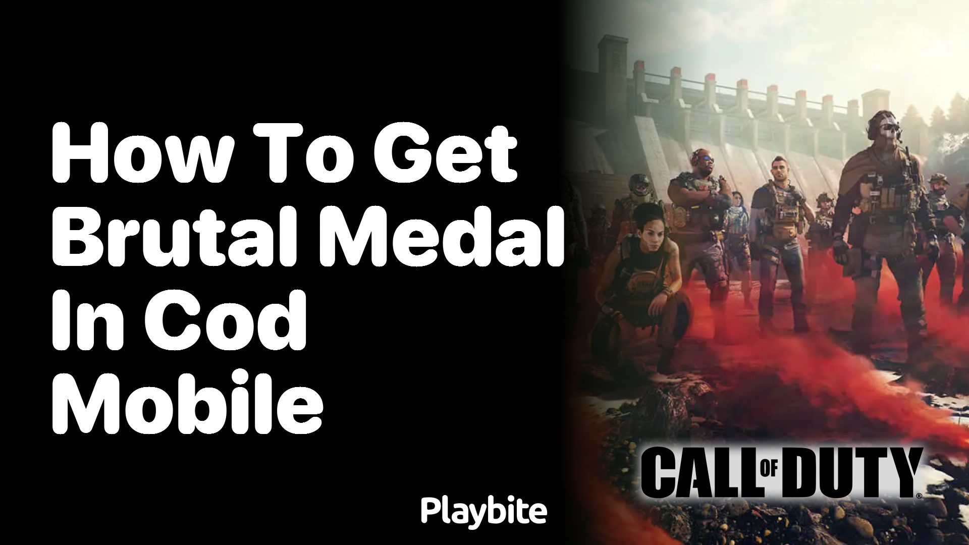 How to Get the Brutal Medal in COD Mobile - Playbite