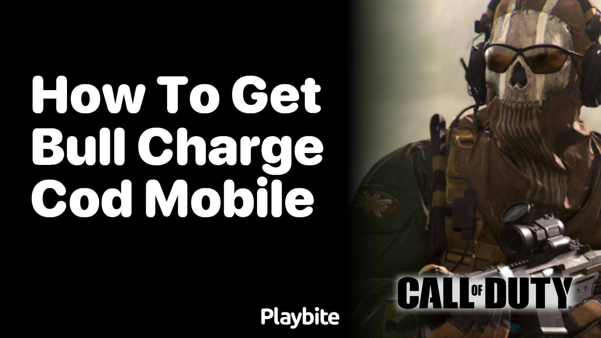 How to Get Bull Charge in COD Mobile - Playbite