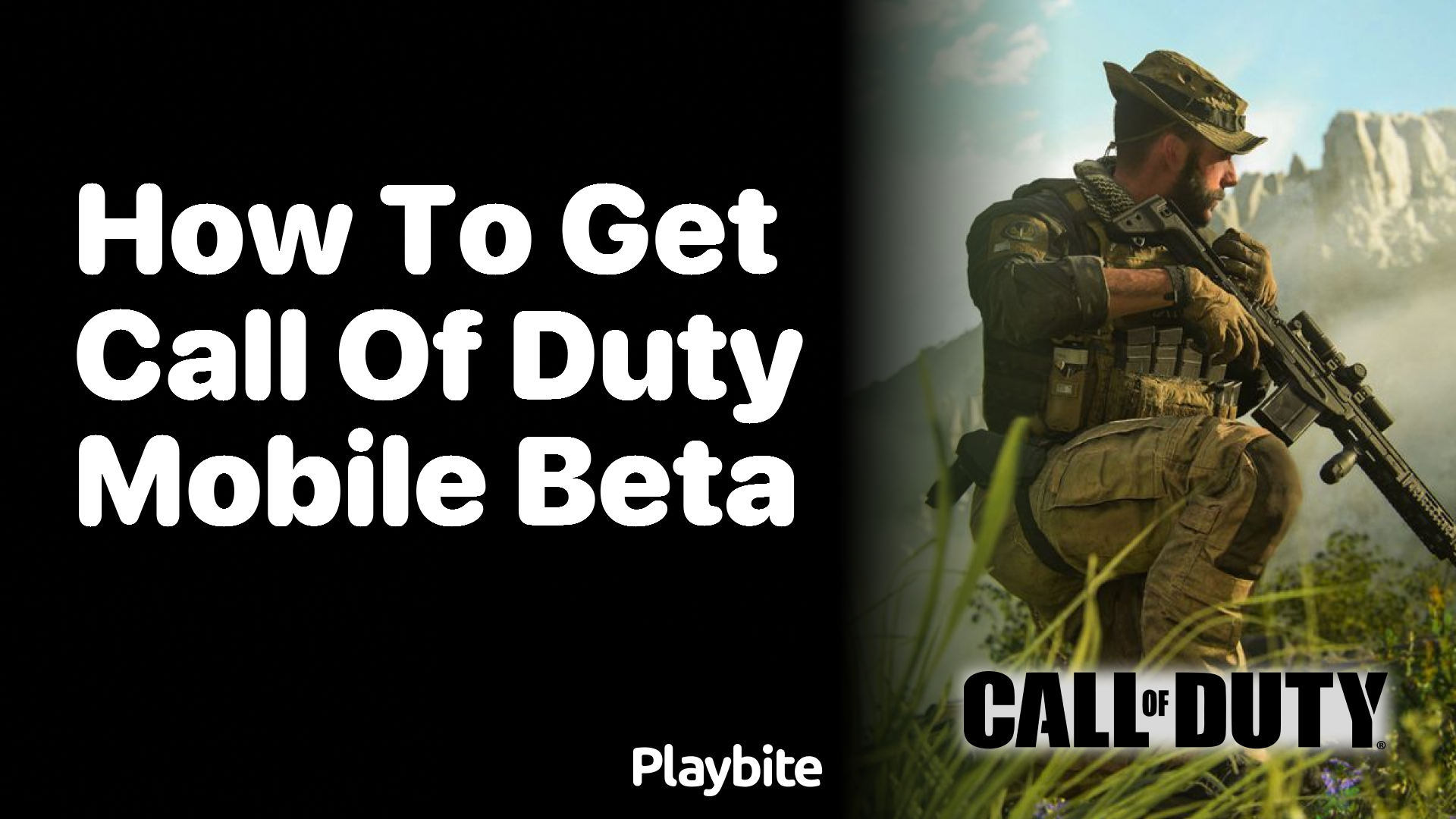 How to Get Call of Duty Mobile Beta Access - Playbite