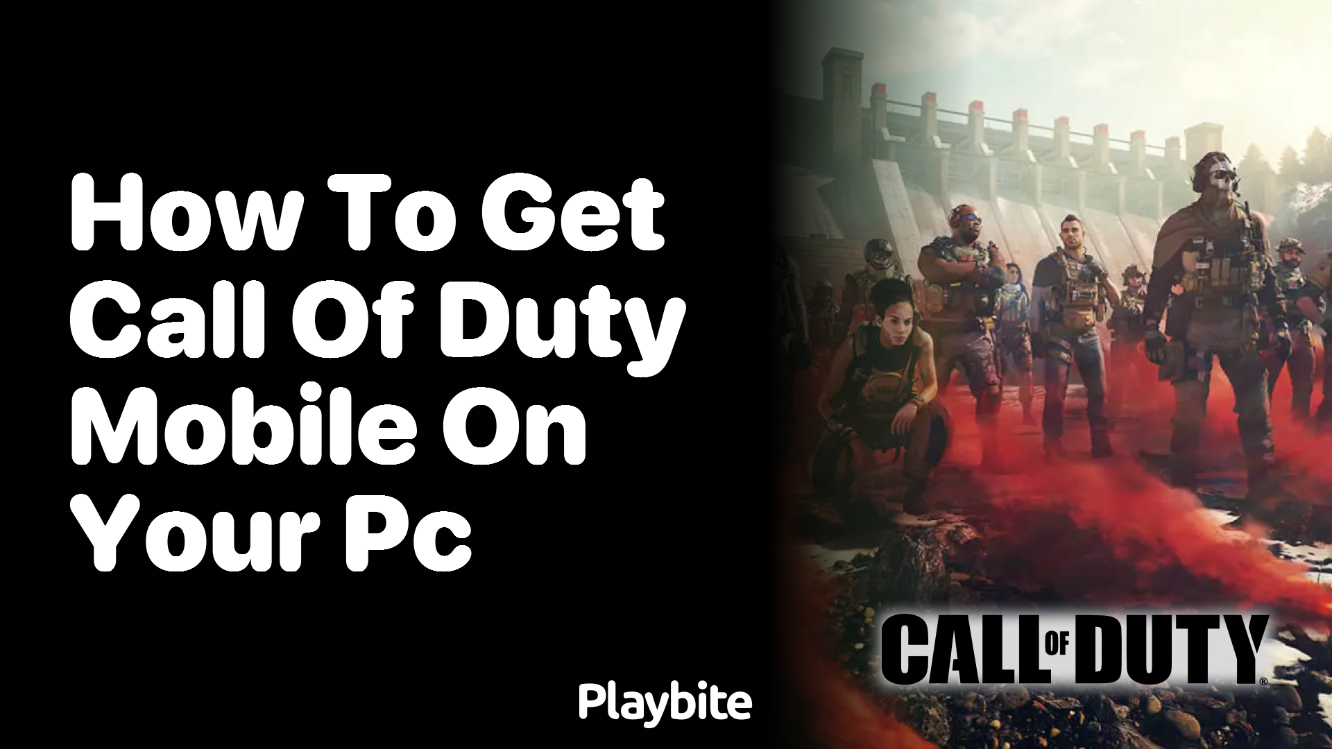How to Get Call of Duty Mobile on Your PC - Playbite
