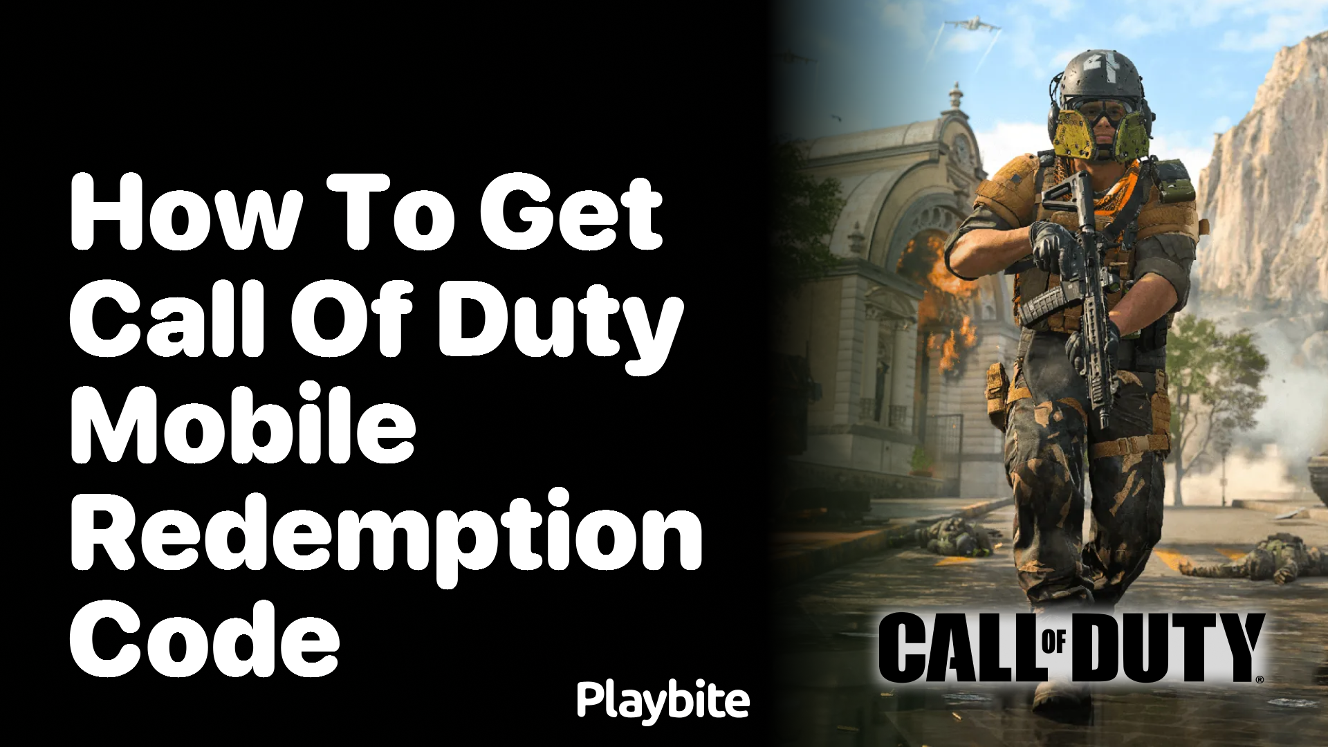 How to Get a Call of Duty Mobile Redemption Code - Playbite