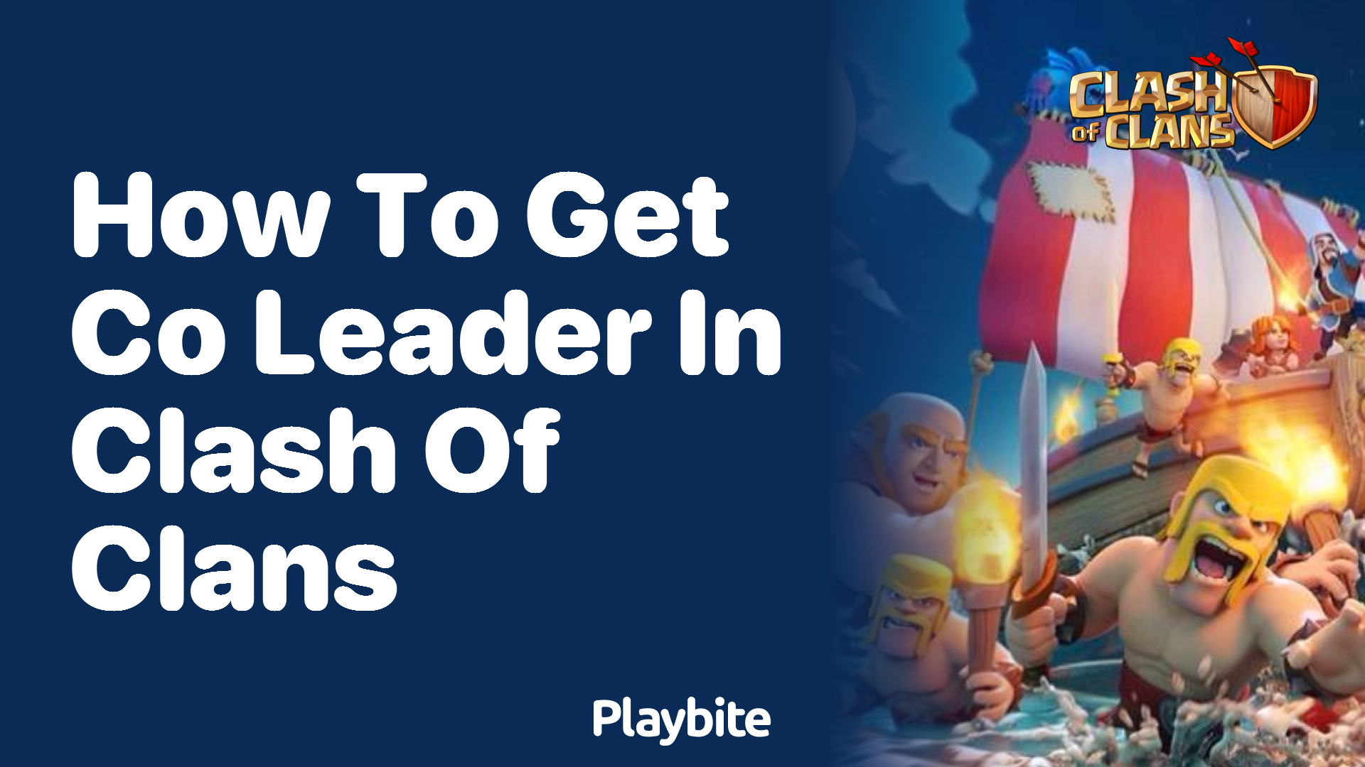 How to Get Co-Leader Status in Clash of Clans - Playbite