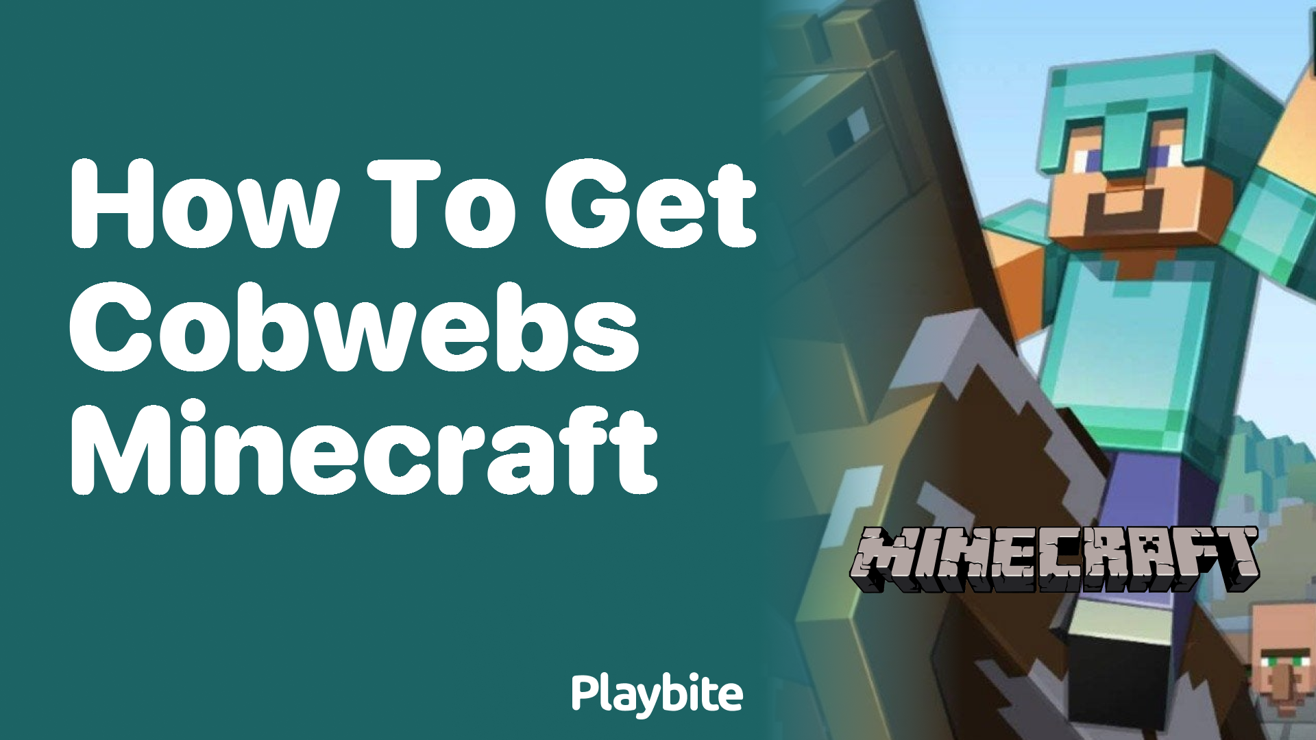 How to Get Cobwebs in Minecraft - Playbite