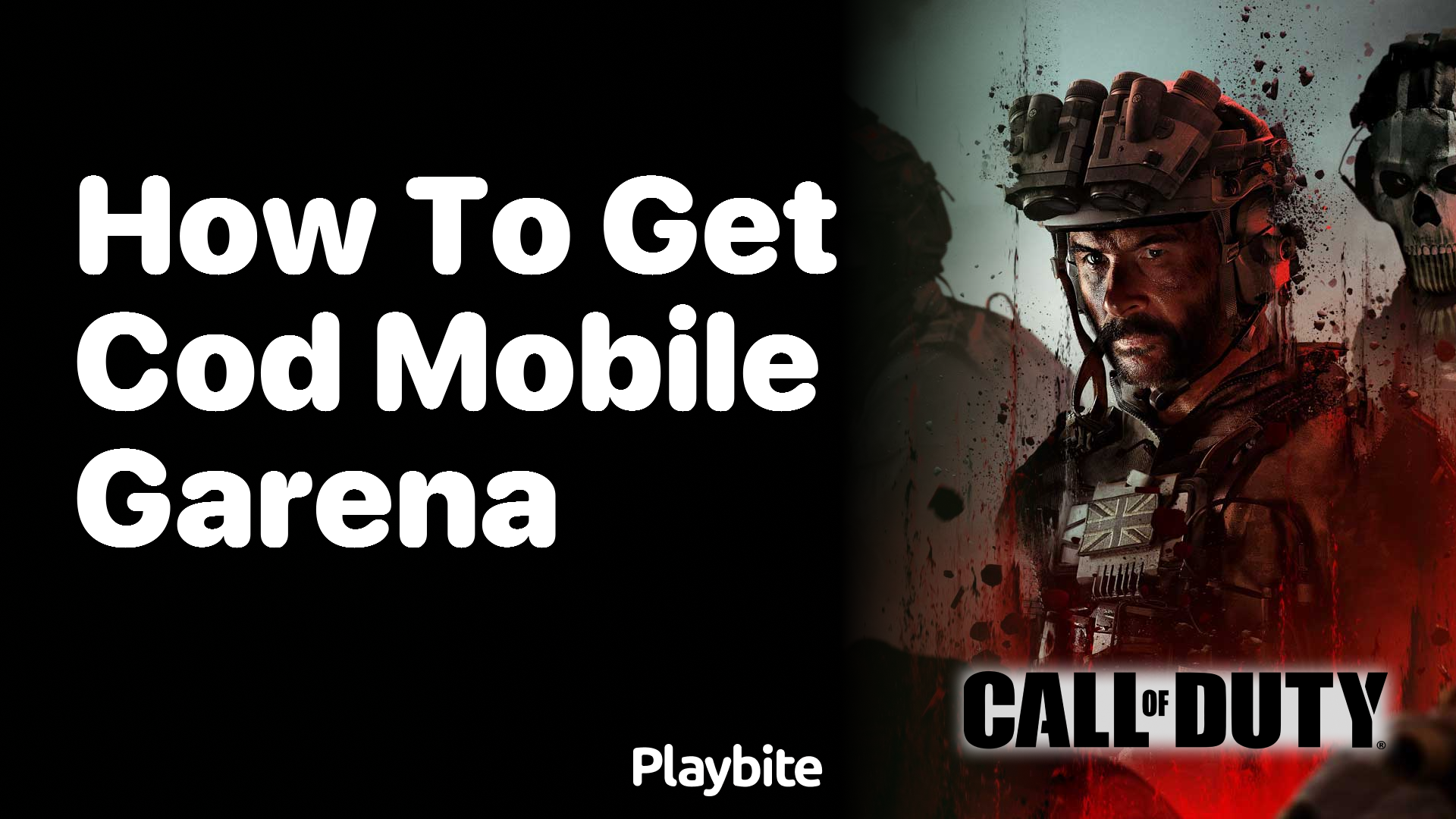 How to Get COD Mobile Garena - Playbite
