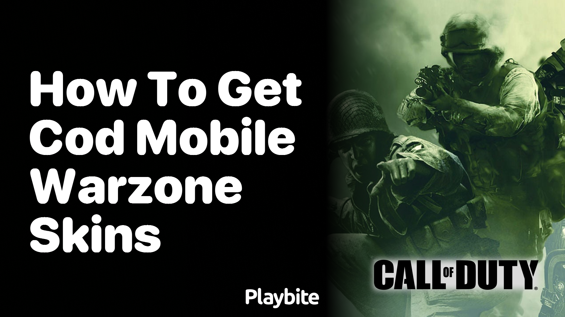How to Get COD Mobile Warzone Skins: A Simple Guide - Playbite
