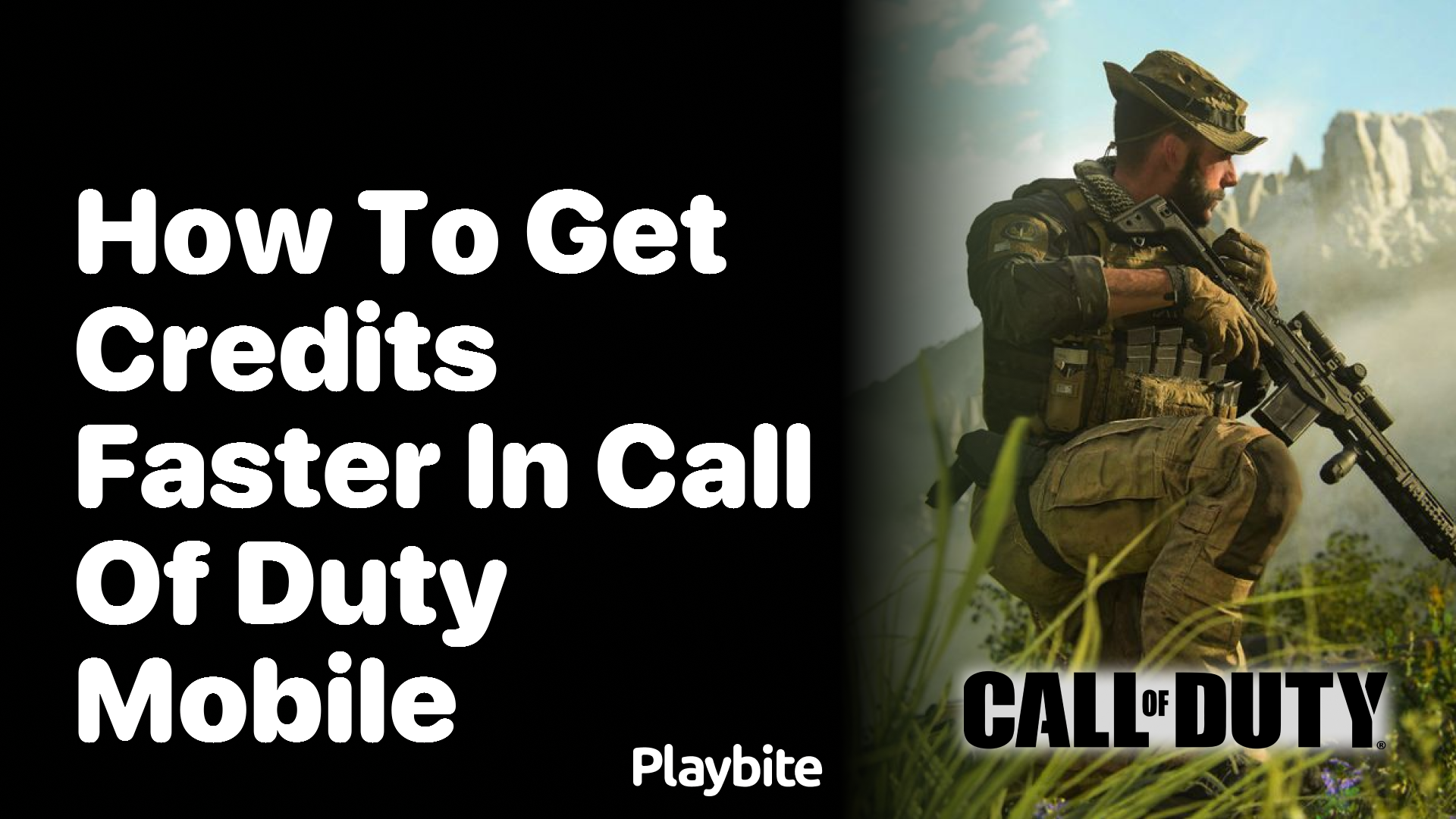 How To Get Credits Faster In Call Of Duty Mobile Playbite