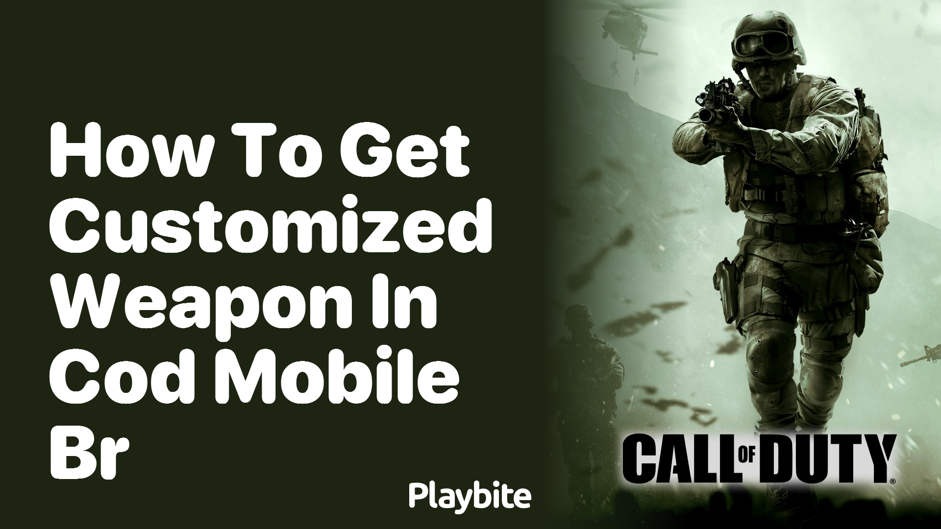 How to Get Customized Weapons in COD Mobile Battle Royale - Playbite