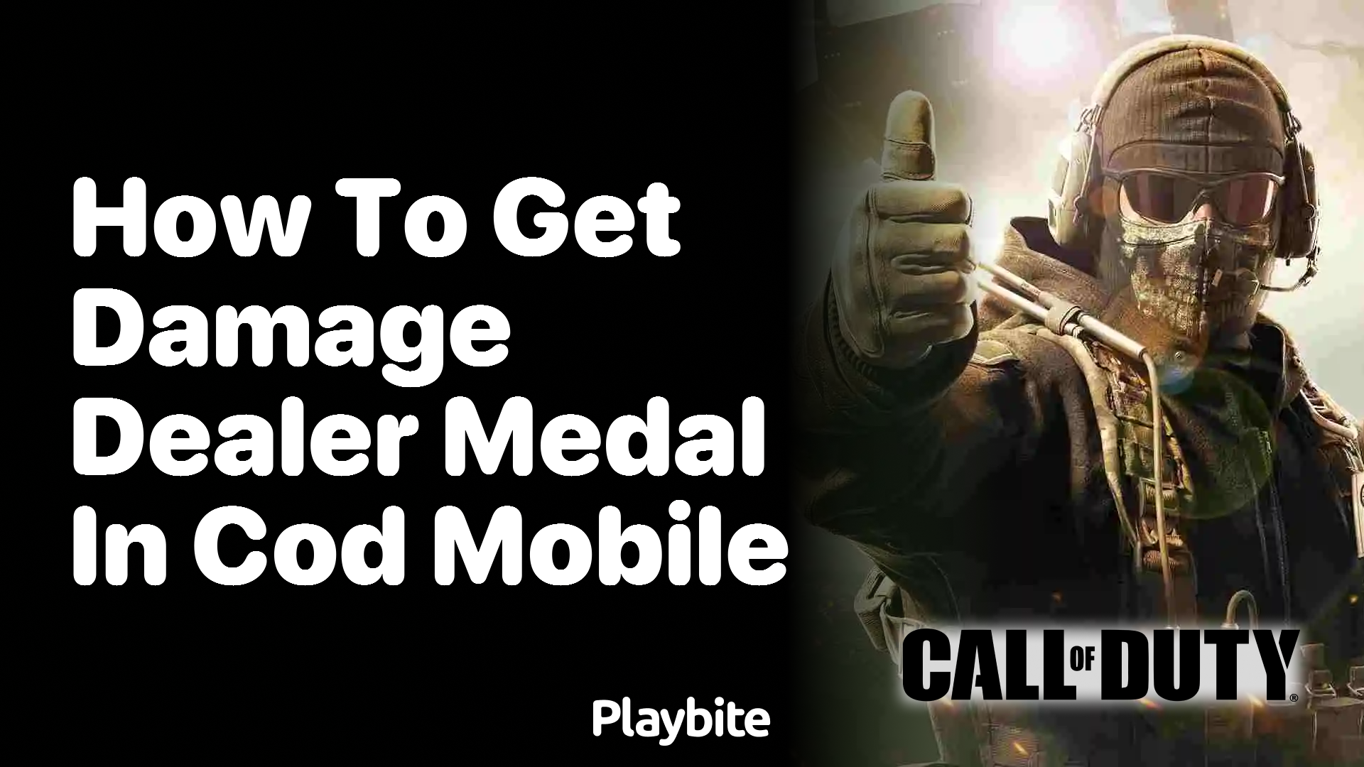 How to Get the Damage Dealer Medal in CoD Mobile - Playbite