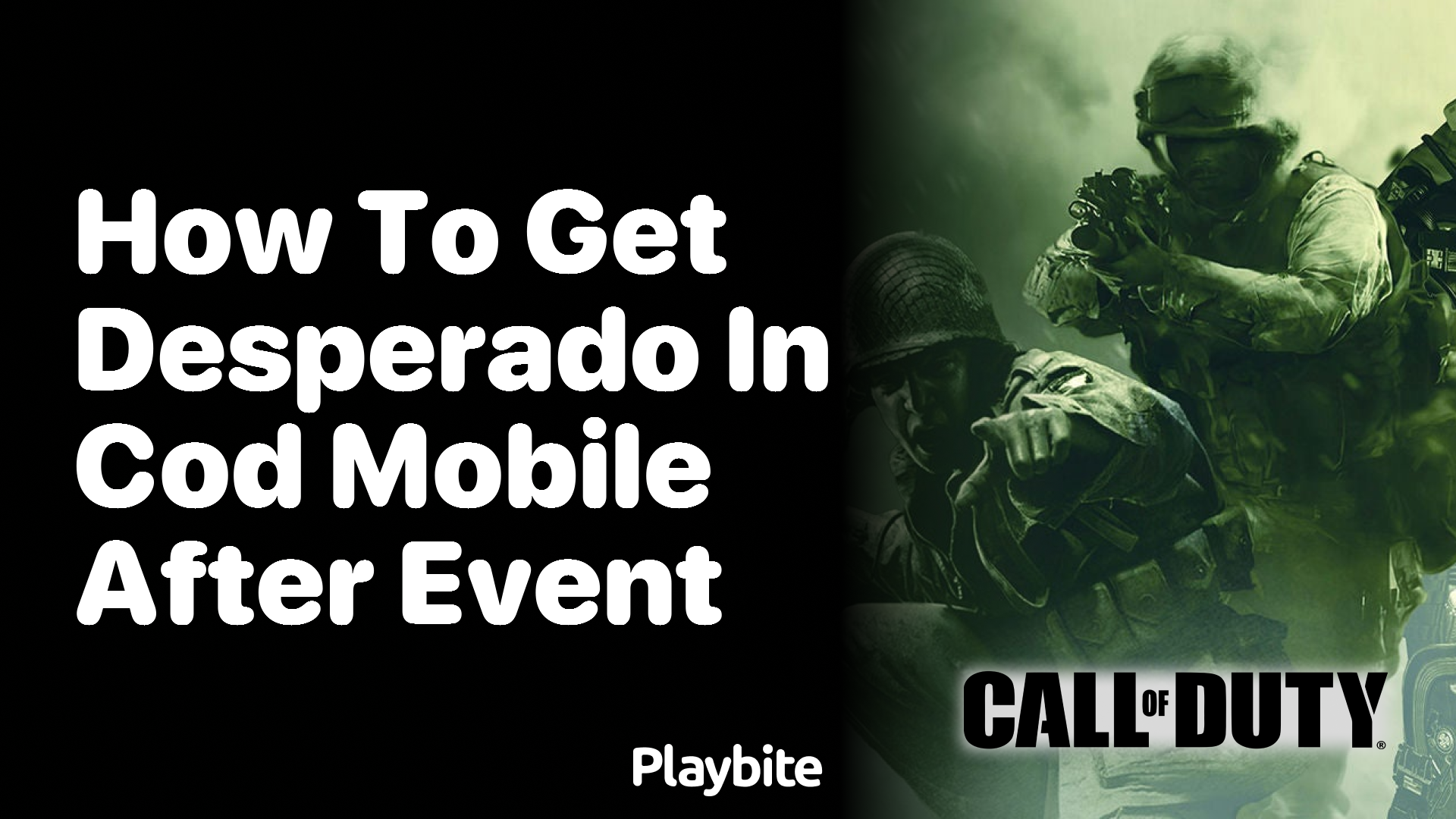 How to Get Desperado in CoD Mobile After the Event - Playbite