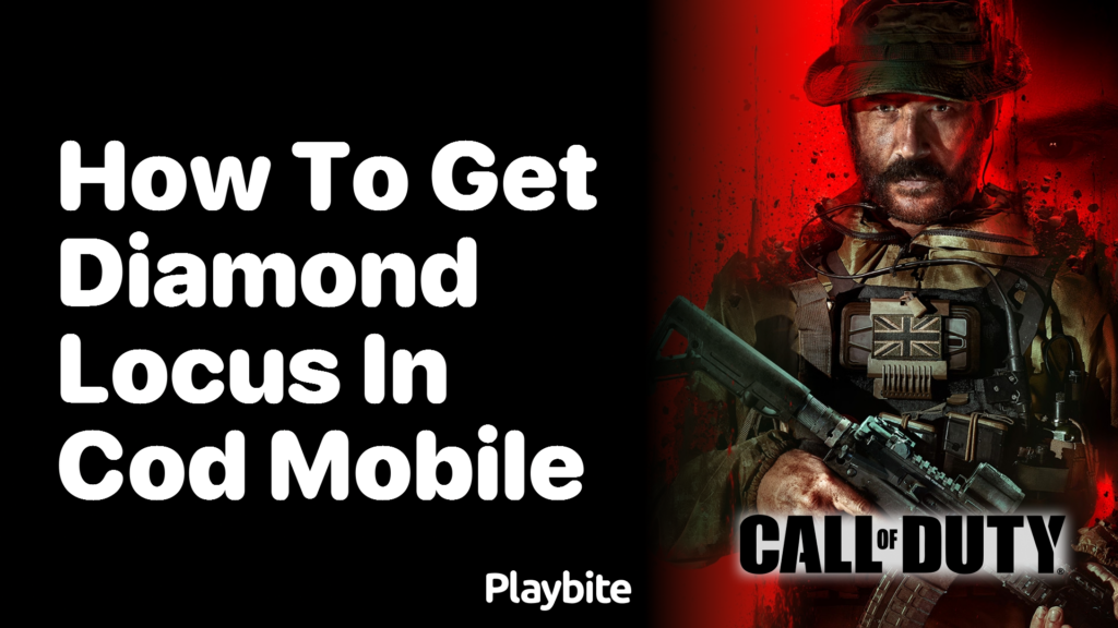 How to Get the Diamond Locus in COD Mobile - Playbite