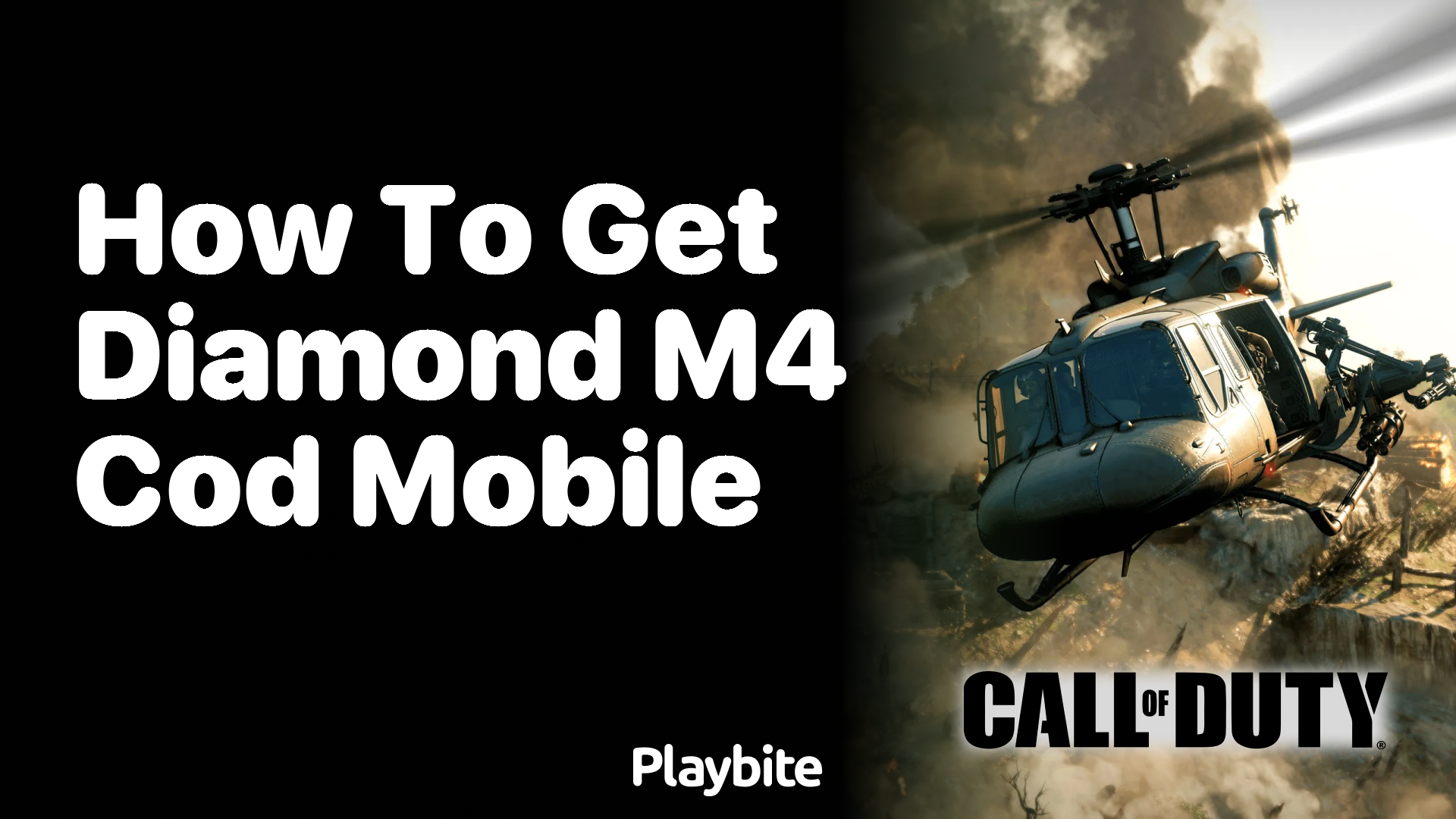 How to Get the Diamond M4 in COD Mobile - Playbite