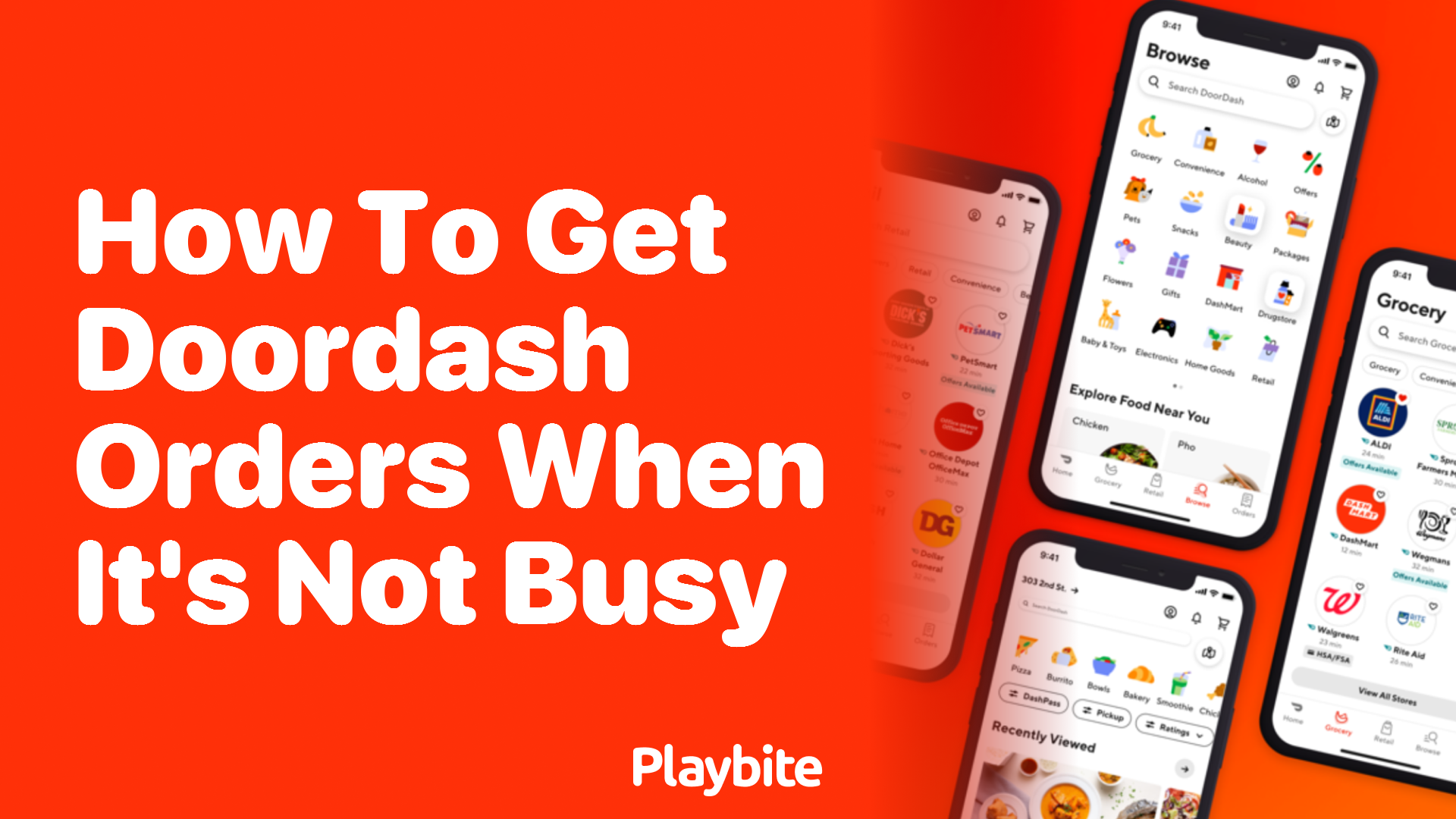 How to Get DoorDash Orders When It's Not Busy - Playbite