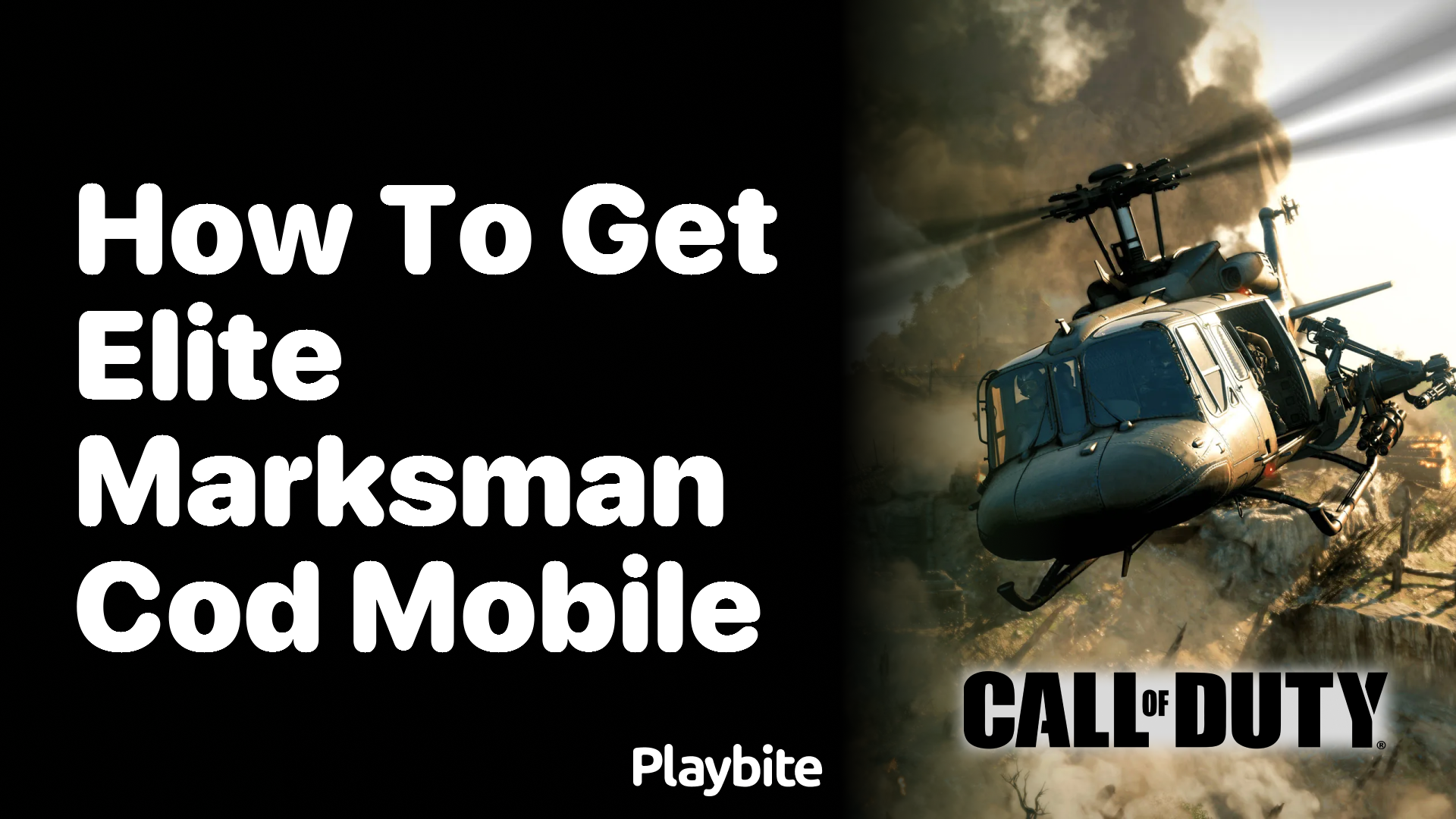 How to Get Elite Marksman in COD Mobile - Playbite