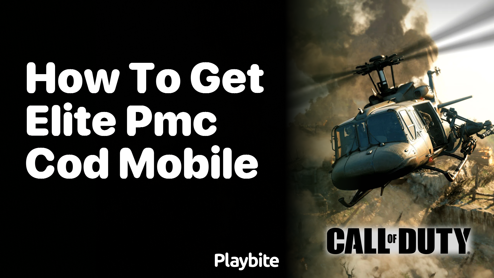 How to Get the Elite PMC in COD Mobile? - Playbite