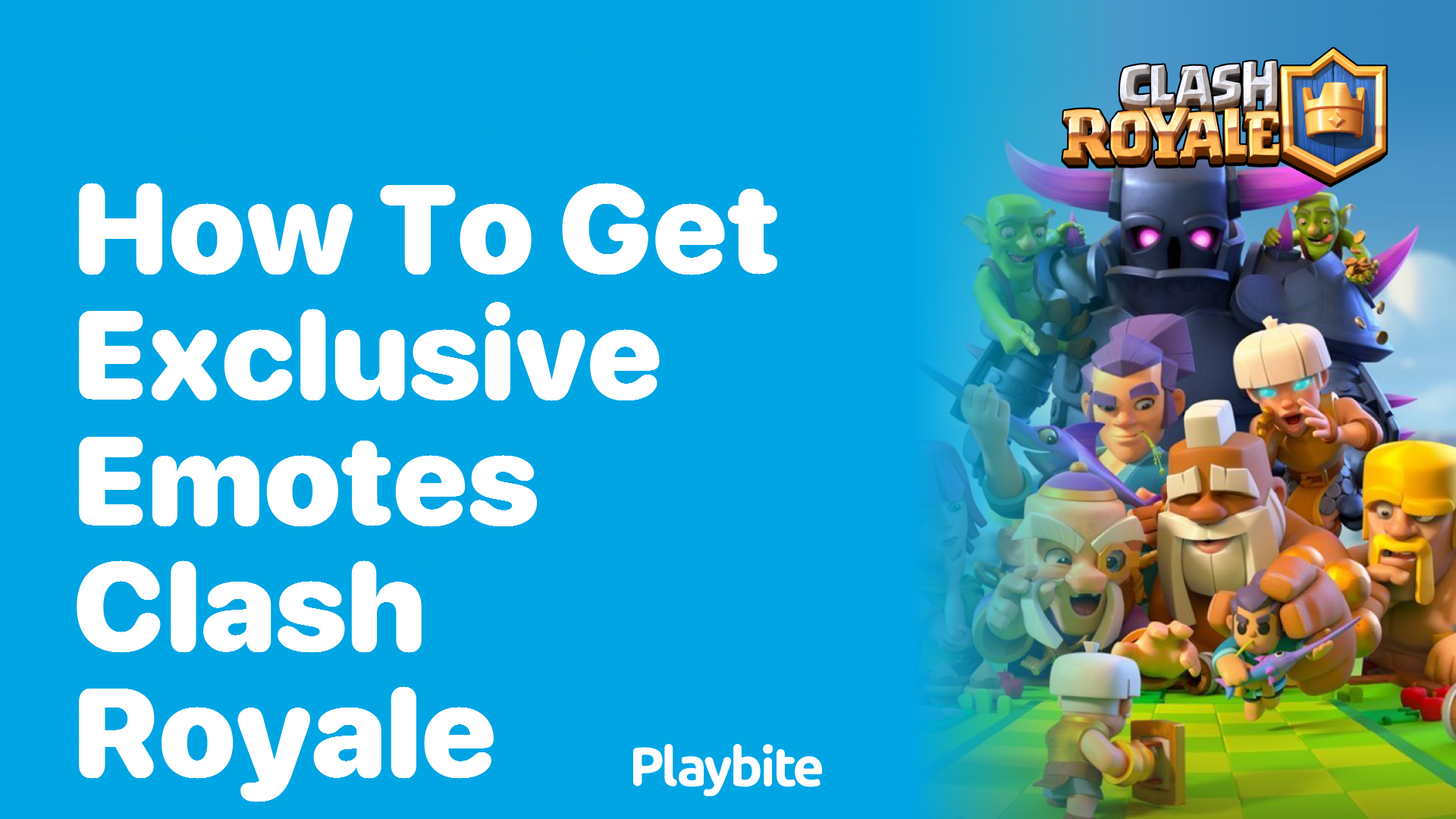 How to Get Exclusive Emotes in Clash Royale - Playbite