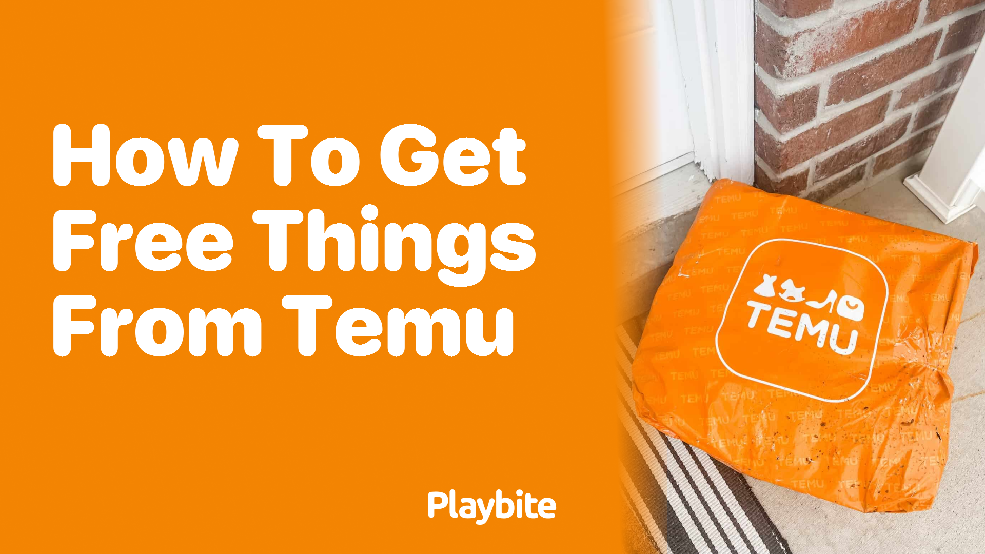 How to Get Free Stuff from Temu - Playbite