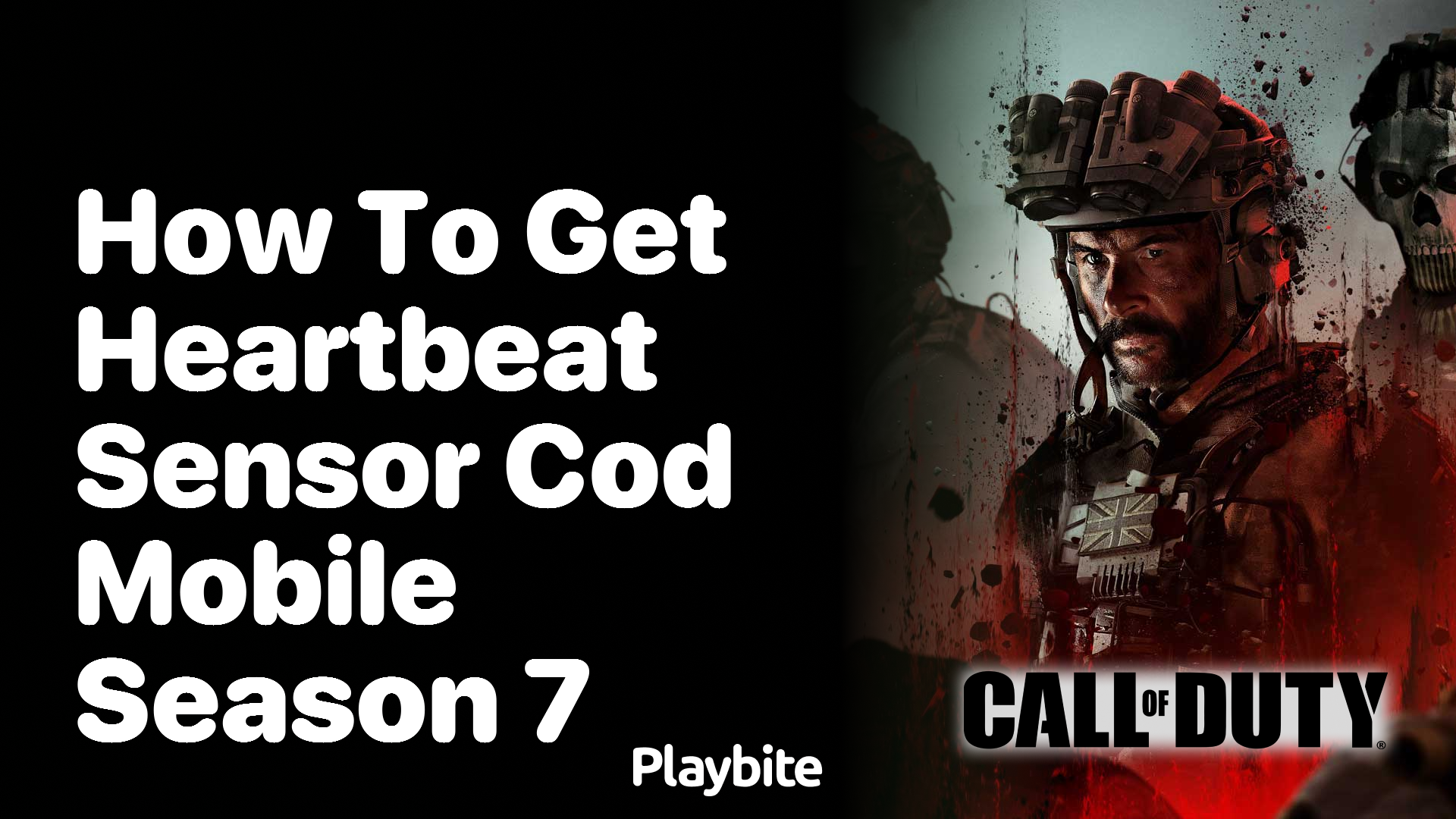 How to Get Heartbeat Sensor in COD Mobile Season 7 - Playbite
