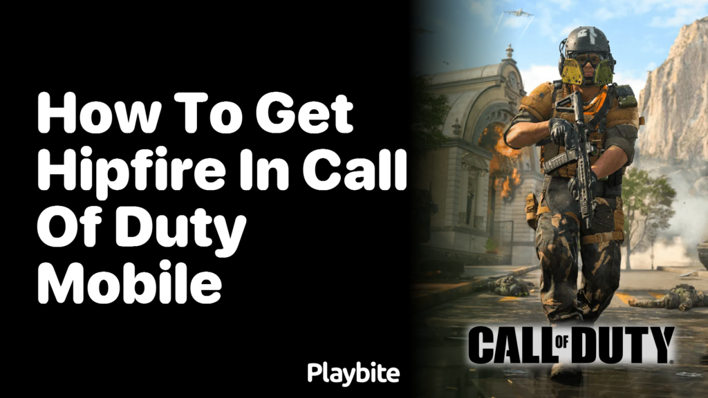How to Get Hipfire in Call of Duty Mobile - Playbite