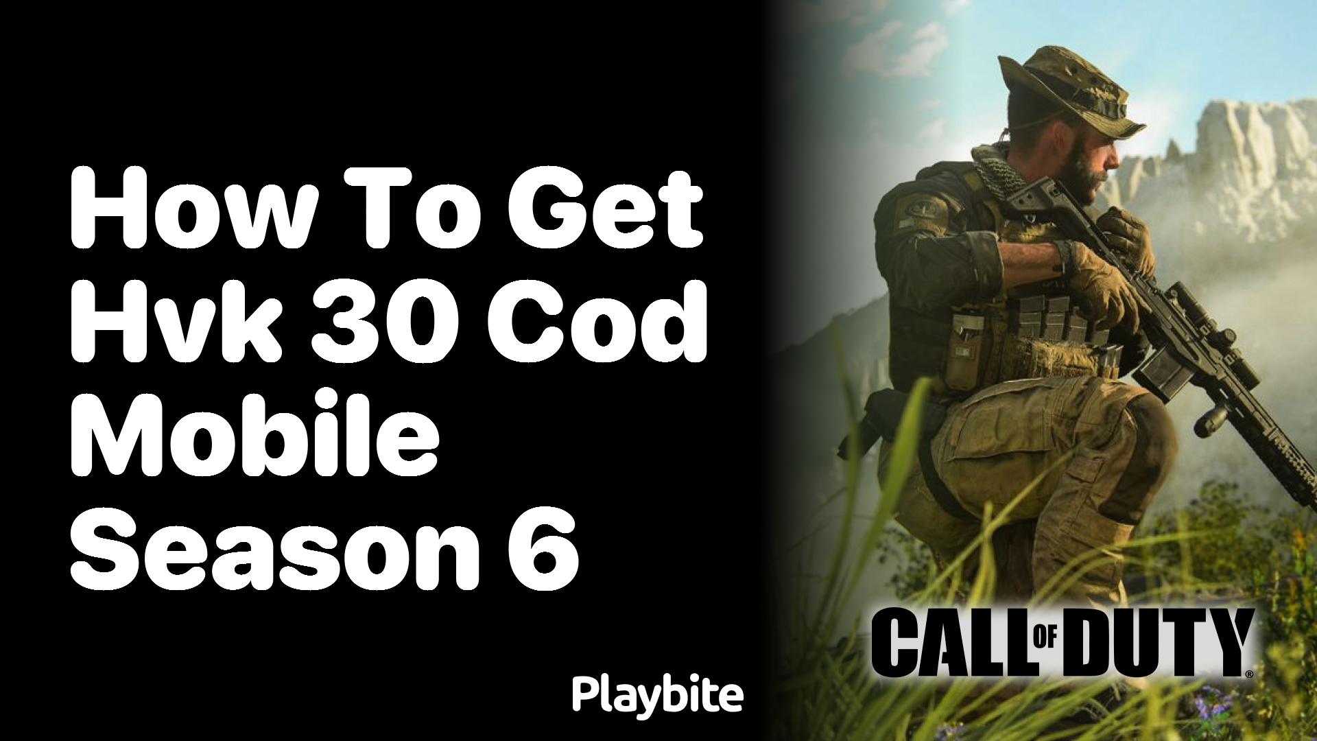 How to Get the HVK-30 in CoD Mobile Season 6 - Playbite