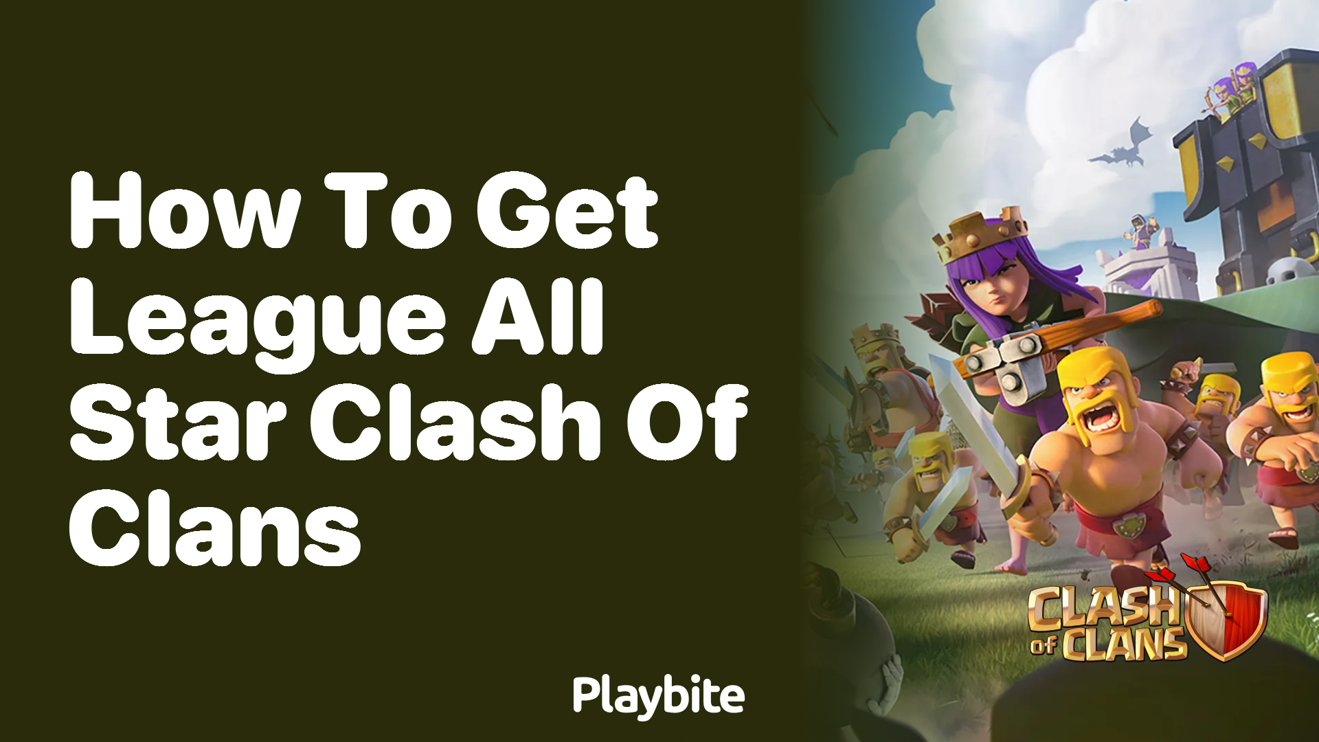 How to Get League All-Star in Clash of Clans - Playbite