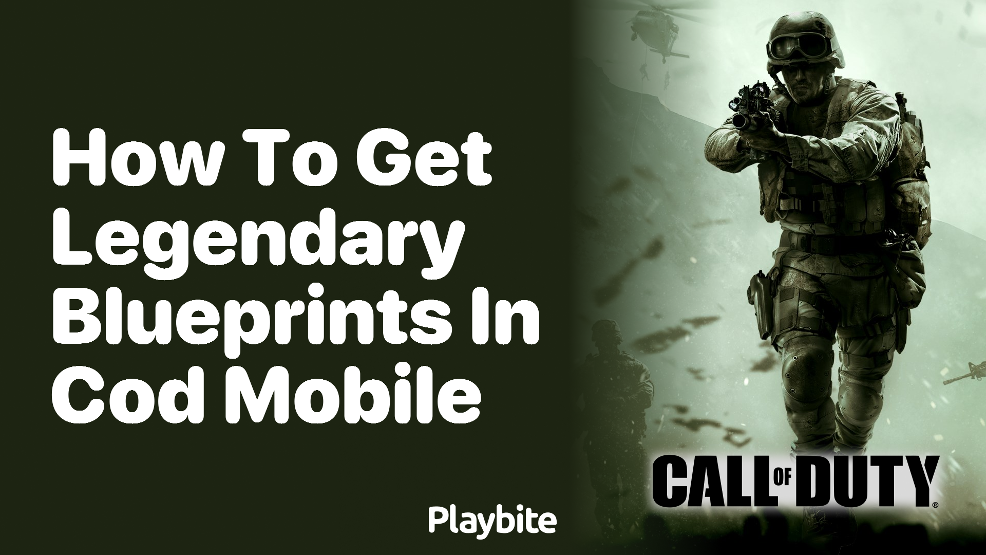 How to Get Legendary Blueprints in CoD Mobile - Playbite