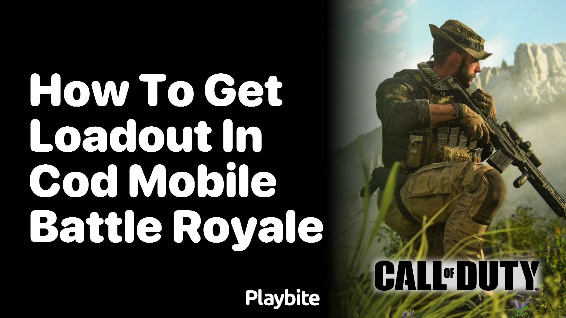 How to Get Loadout in COD Mobile Battle Royale - Playbite