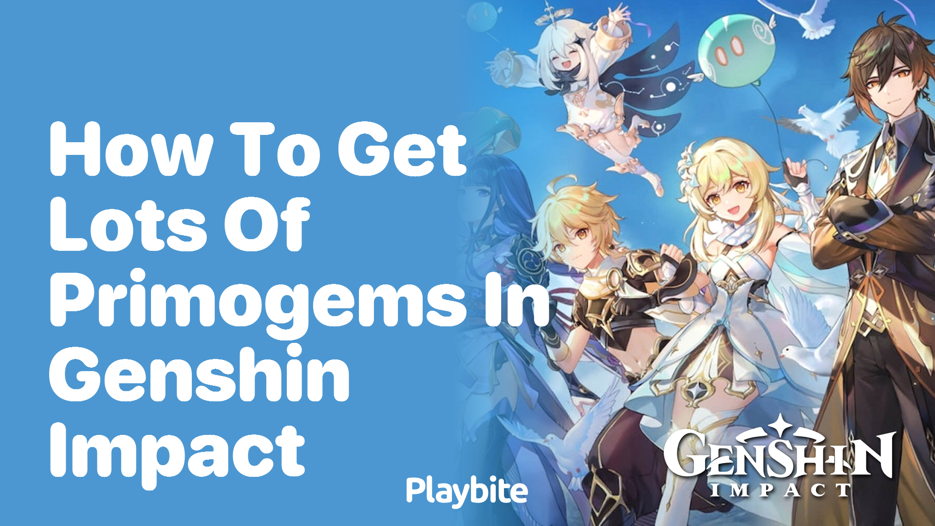 How to Get Lots of Primogems in Genshin Impact - Playbite