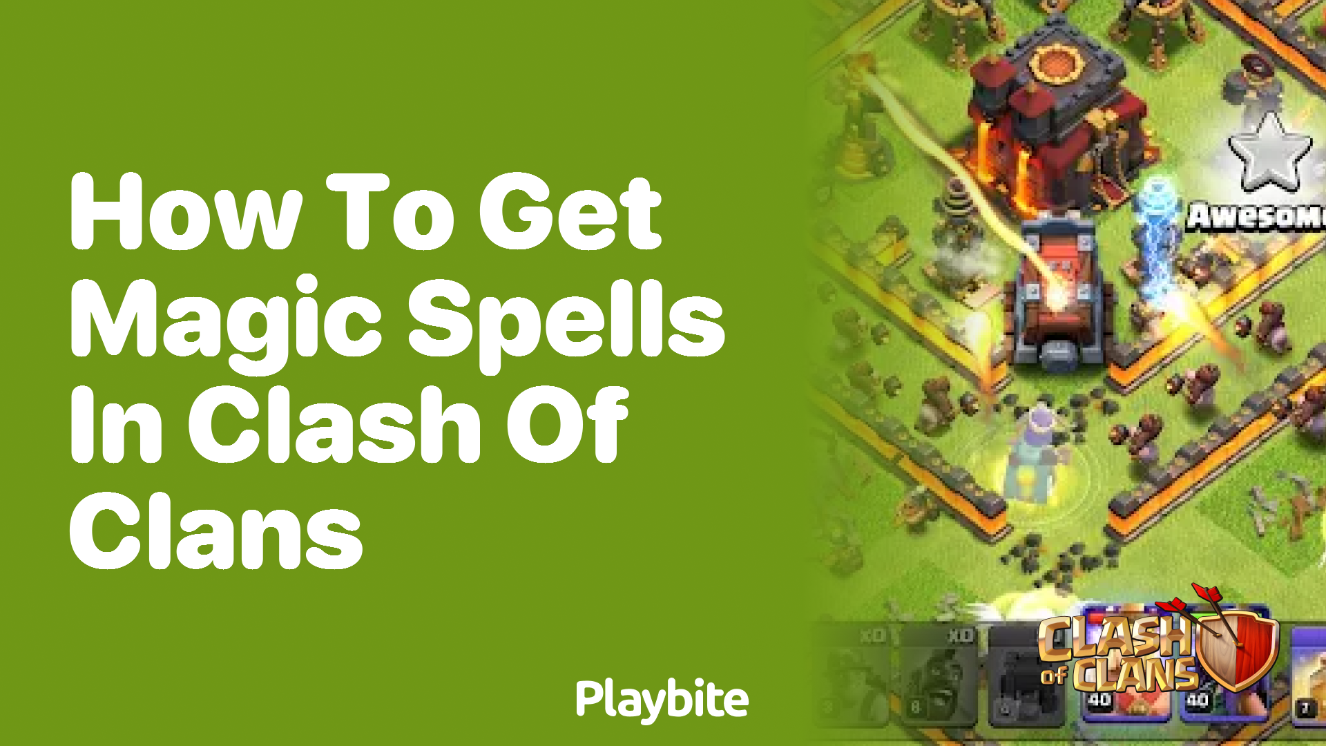 How to Get Magic Spells in Clash of Clans - Playbite