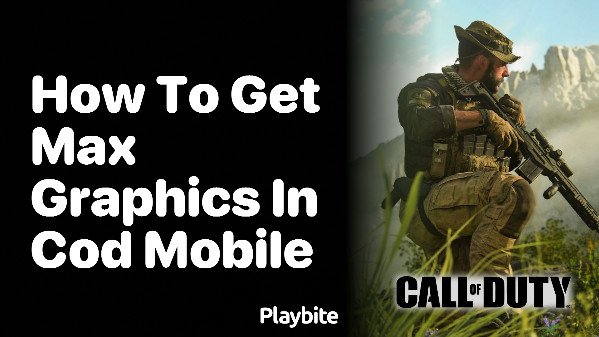 How to Get Max Graphics in COD Mobile - Playbite