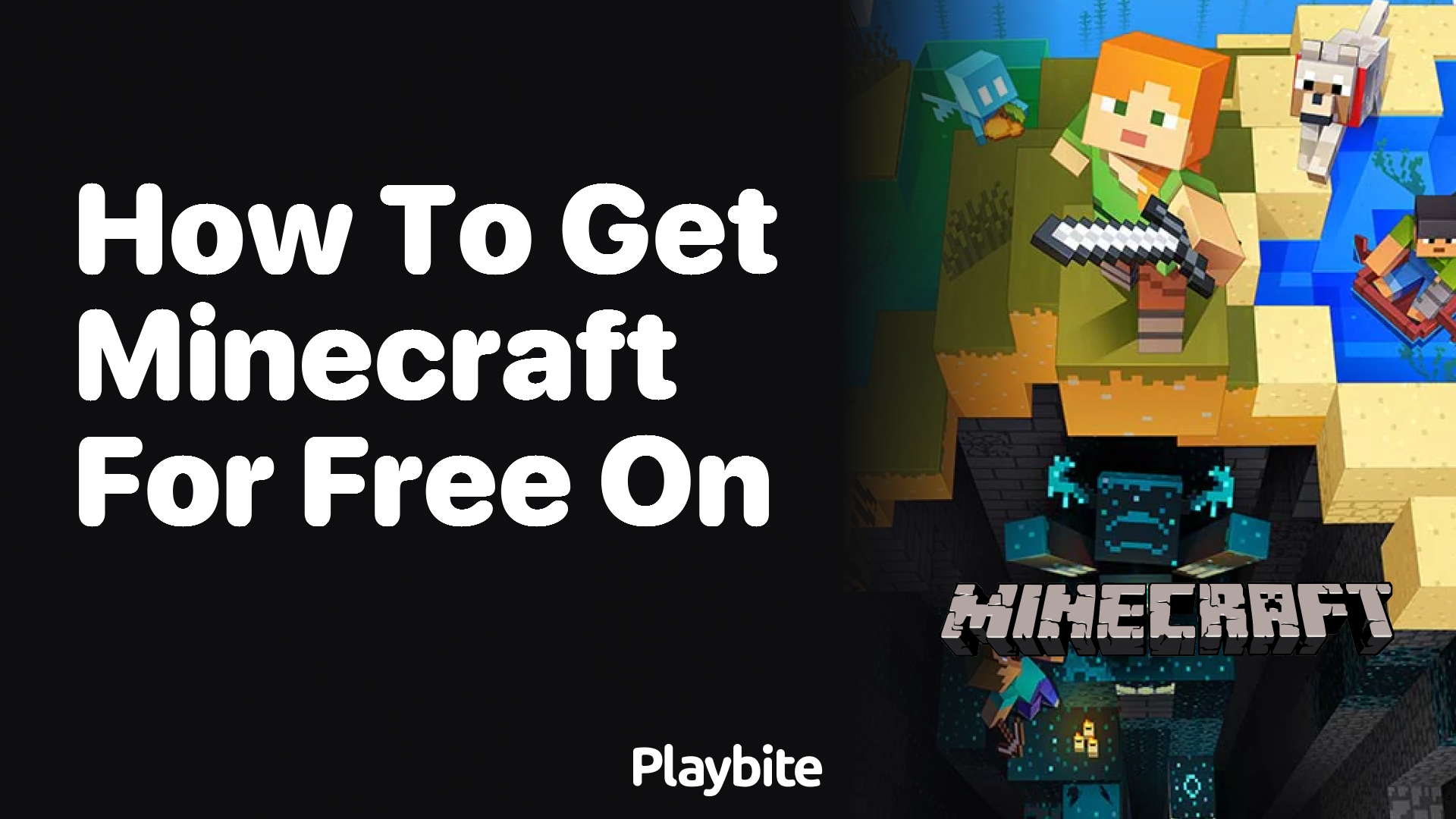 How to Get Minecraft for Free - Playbite