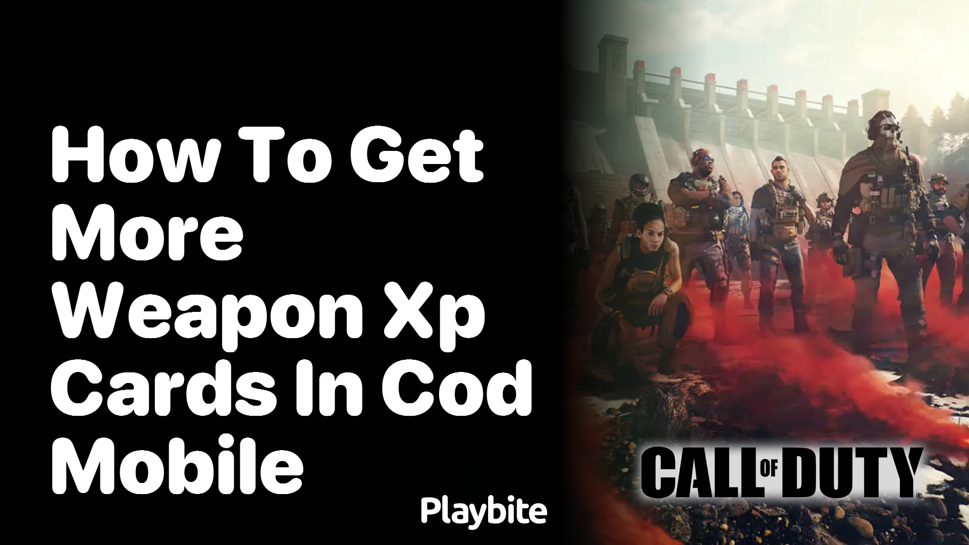 How to Get More Weapon XP Cards in CoD Mobile - Playbite