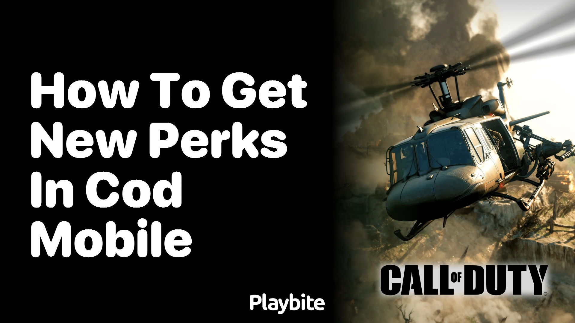 How to Get New Perks in COD Mobile - Playbite
