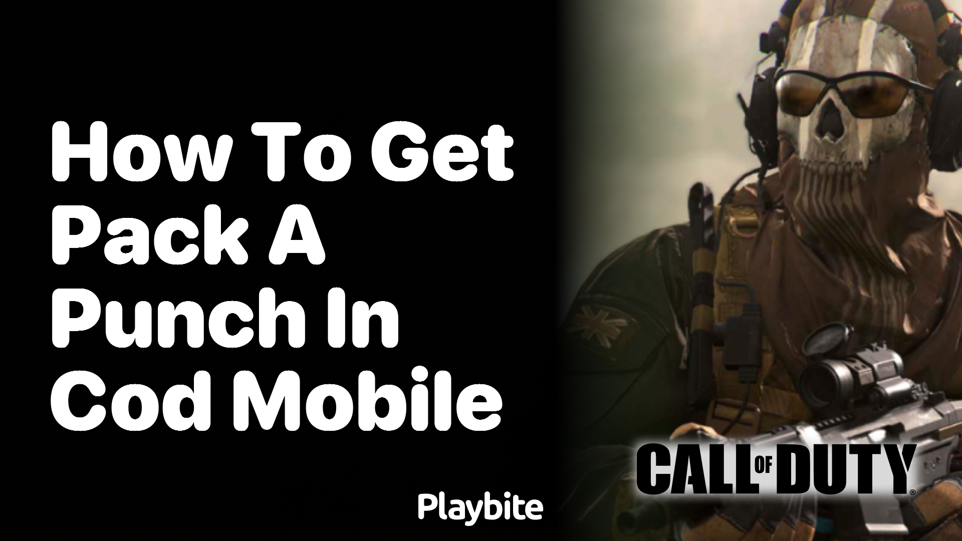 How to Get Pack-a-Punch in COD Mobile - Playbite
