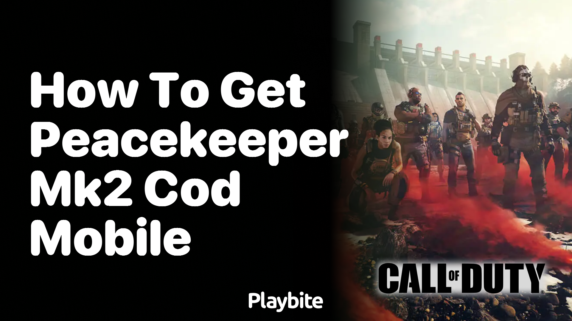 How to Get the Peacekeeper MK2 in COD Mobile - Playbite