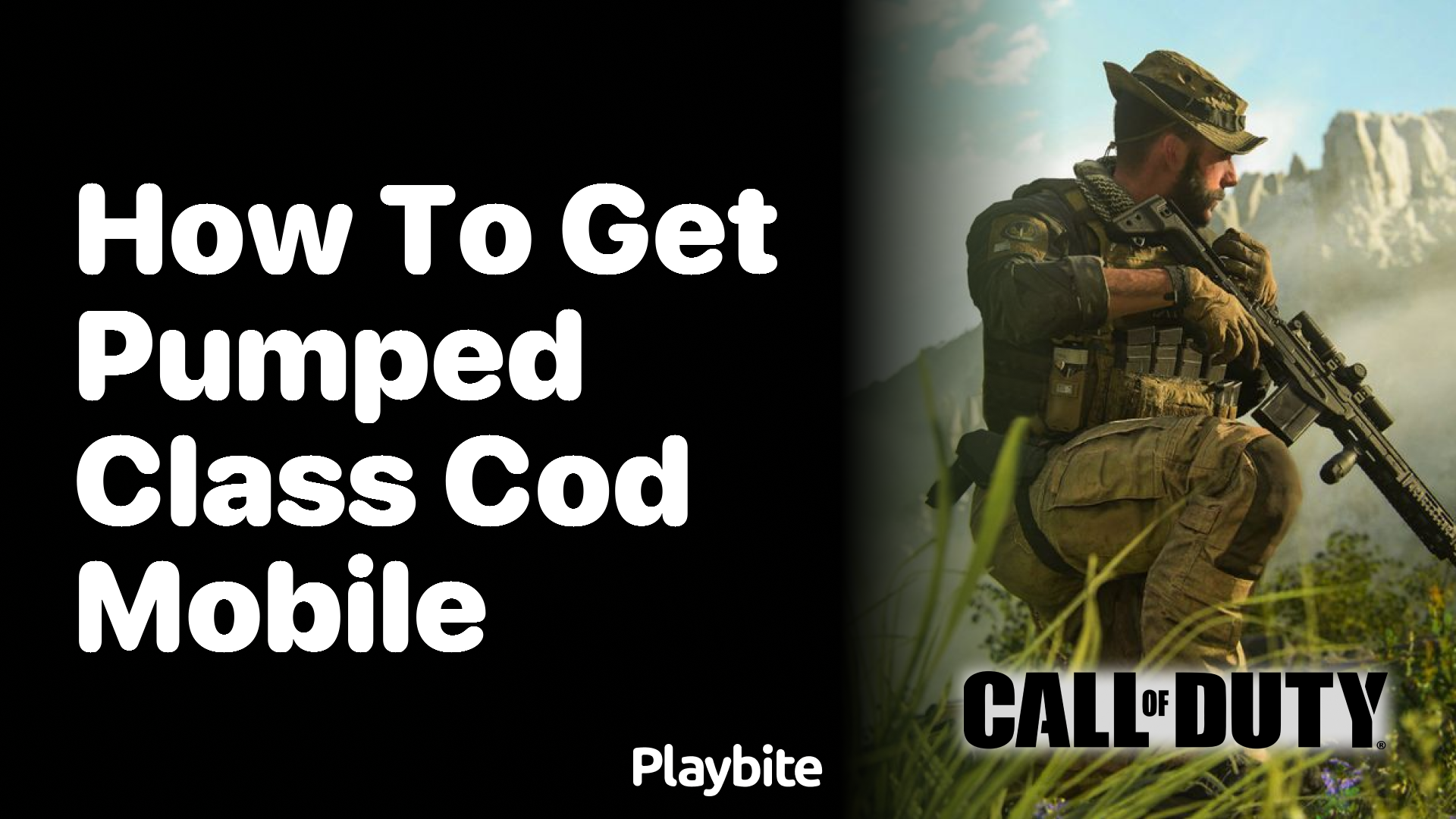 How to Get the Pumped Class in COD Mobile - Playbite
