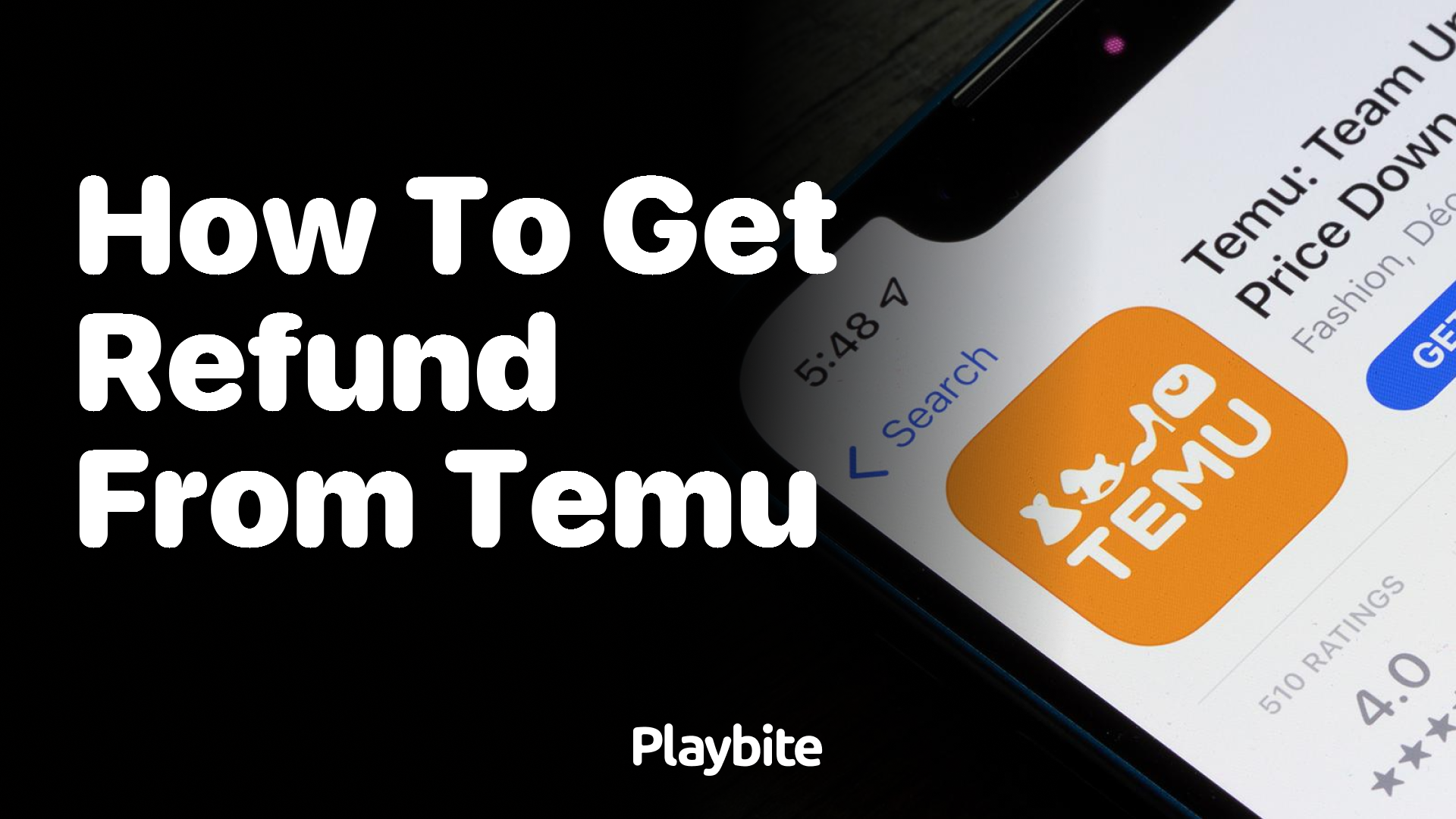 How to Get a Refund from Temu? - Playbite