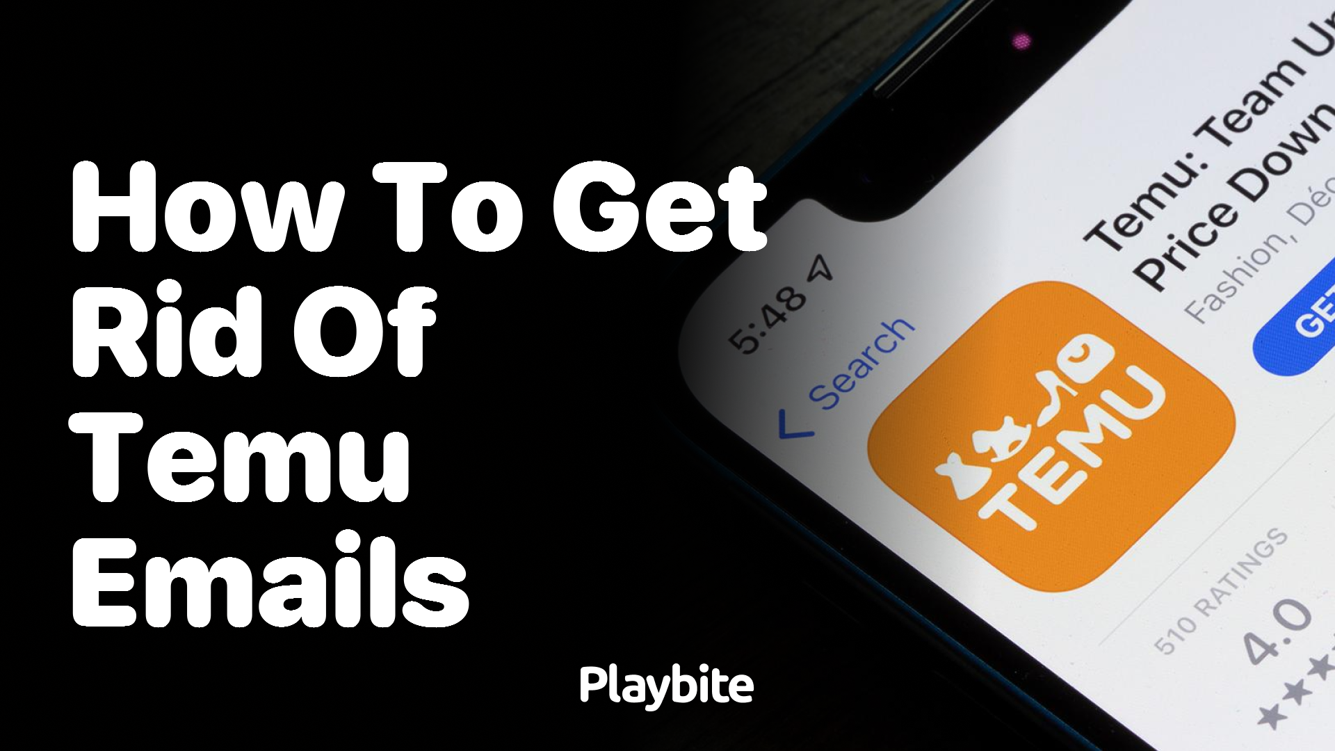 How to Get Rid of Temu Emails: A Simple Guide - Playbite