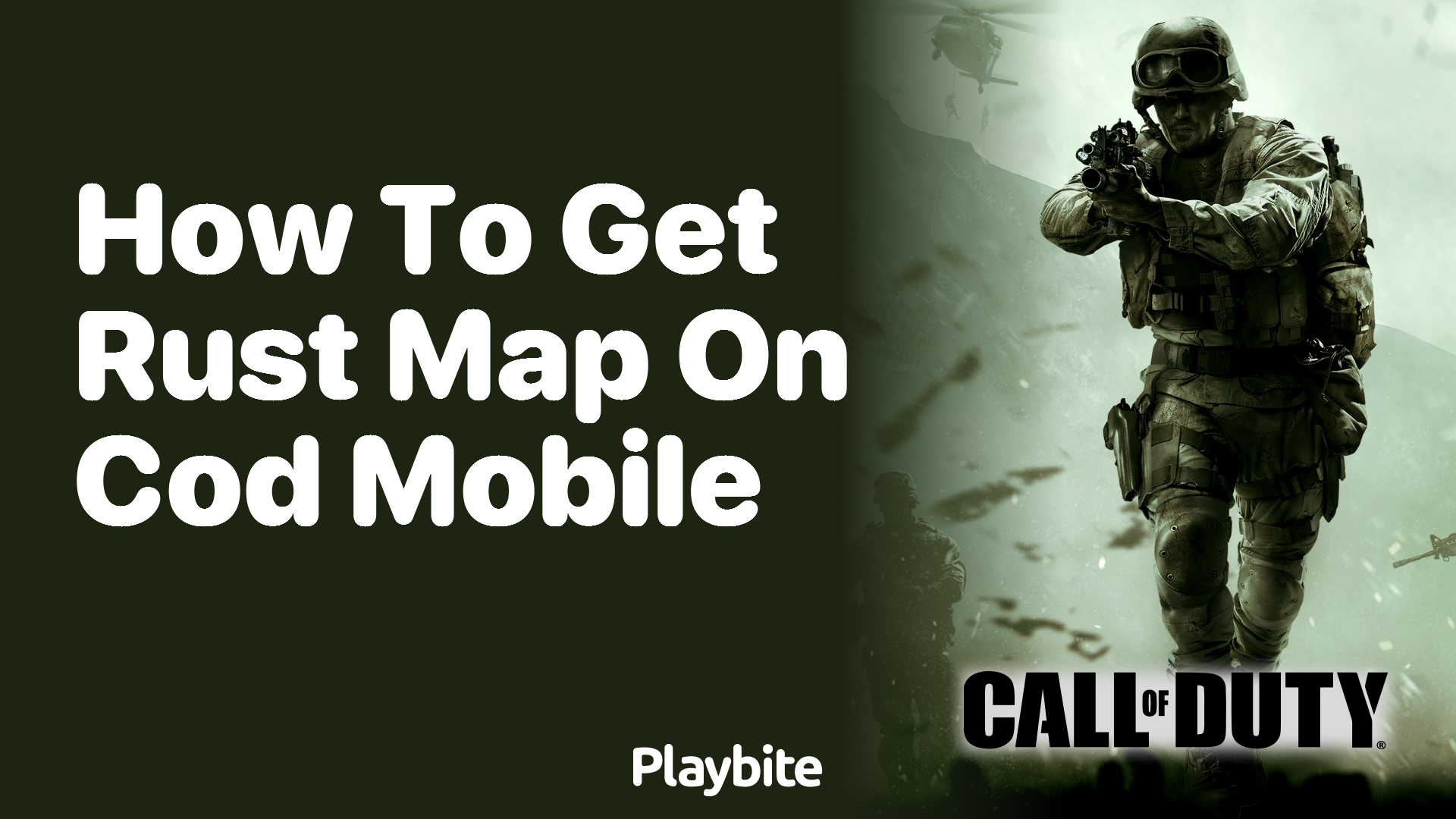 How to Get the Rust Map on COD Mobile - Playbite