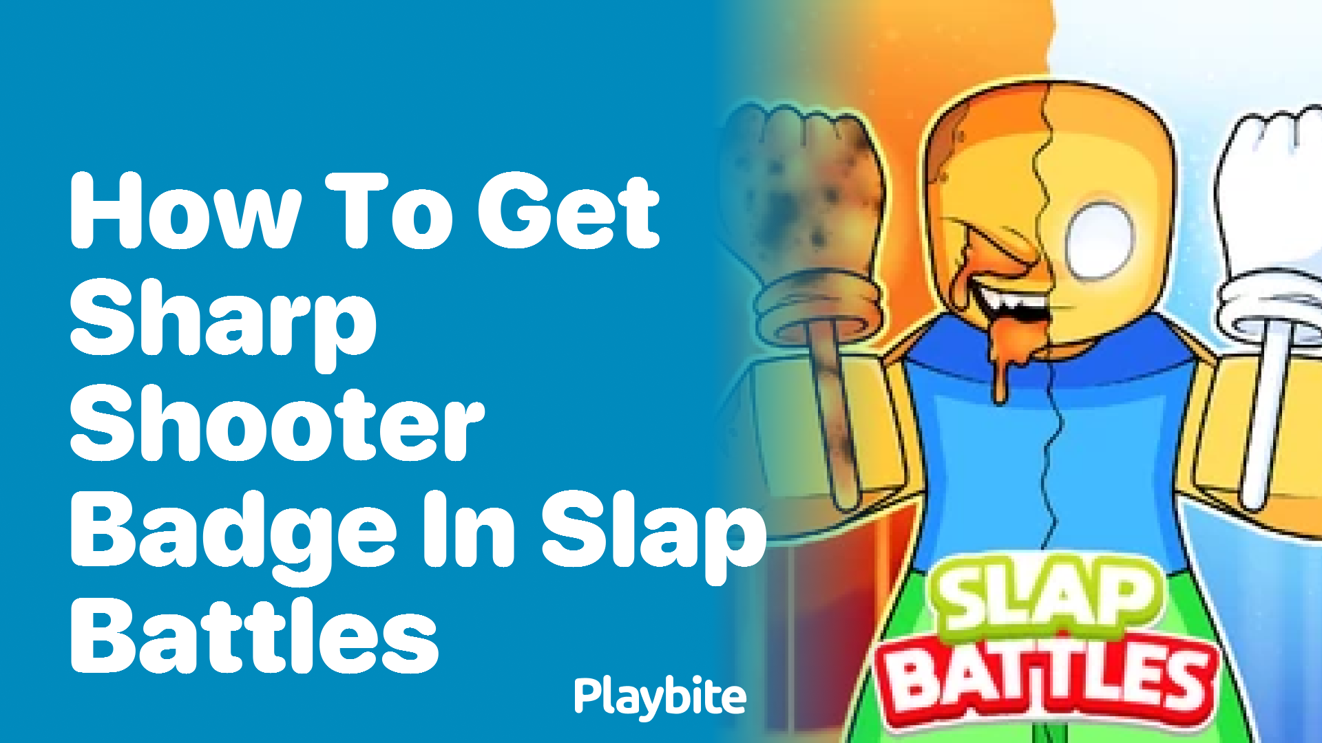 How to Get the Sharp Shooter Badge in Slap Battles - Playbite