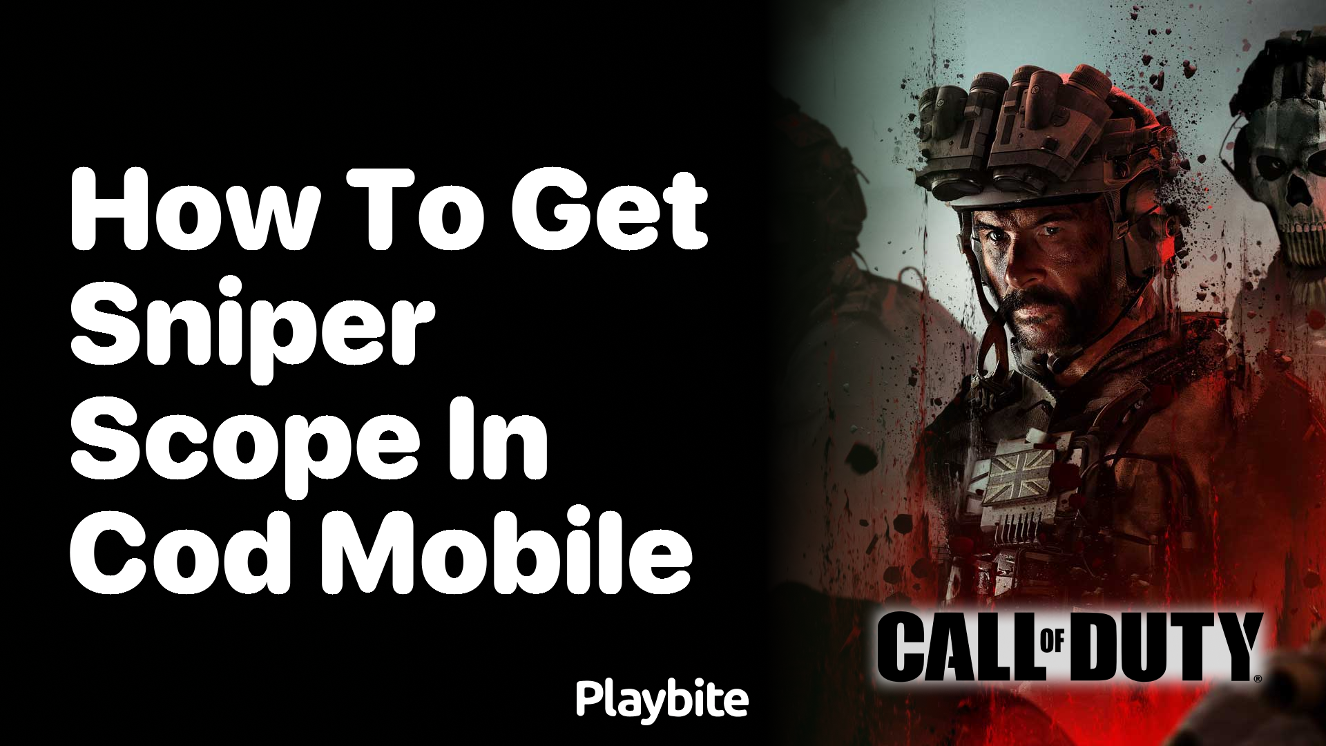 How to Get a Sniper Scope in COD Mobile - Playbite