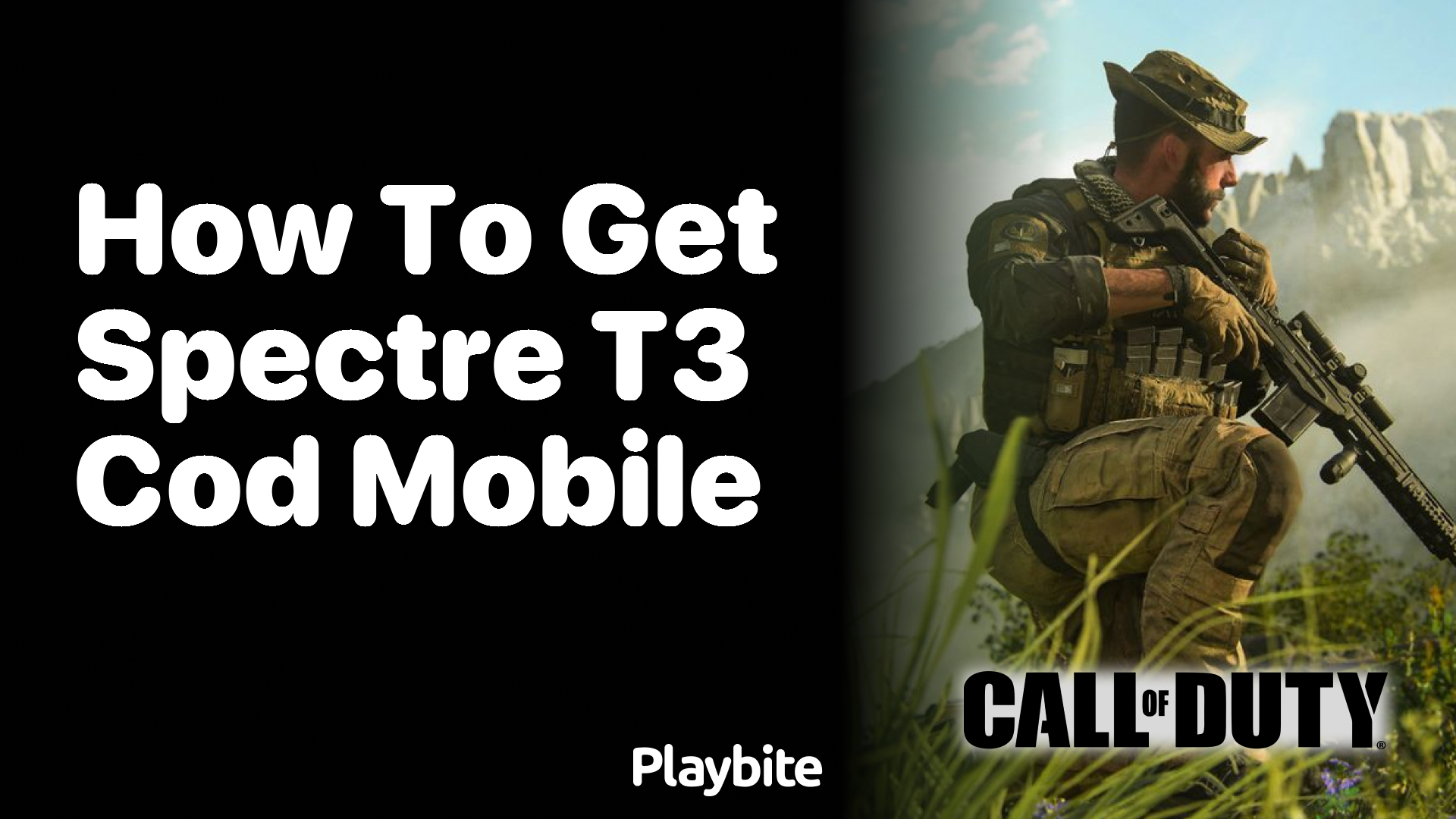 How to Get Spectre T3 in COD Mobile - Playbite