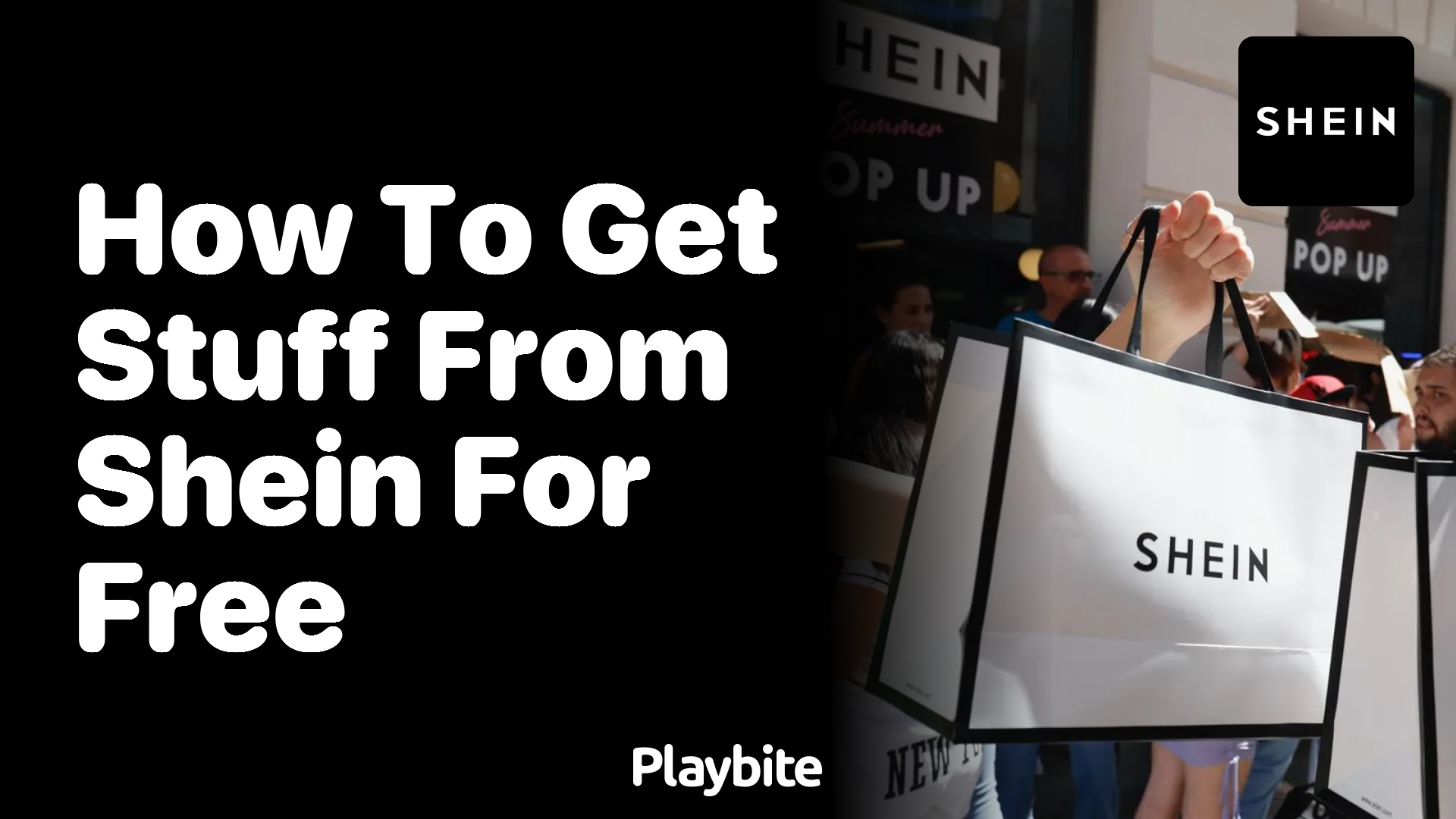 How to Get Stuff from SHEIN for Free - Playbite