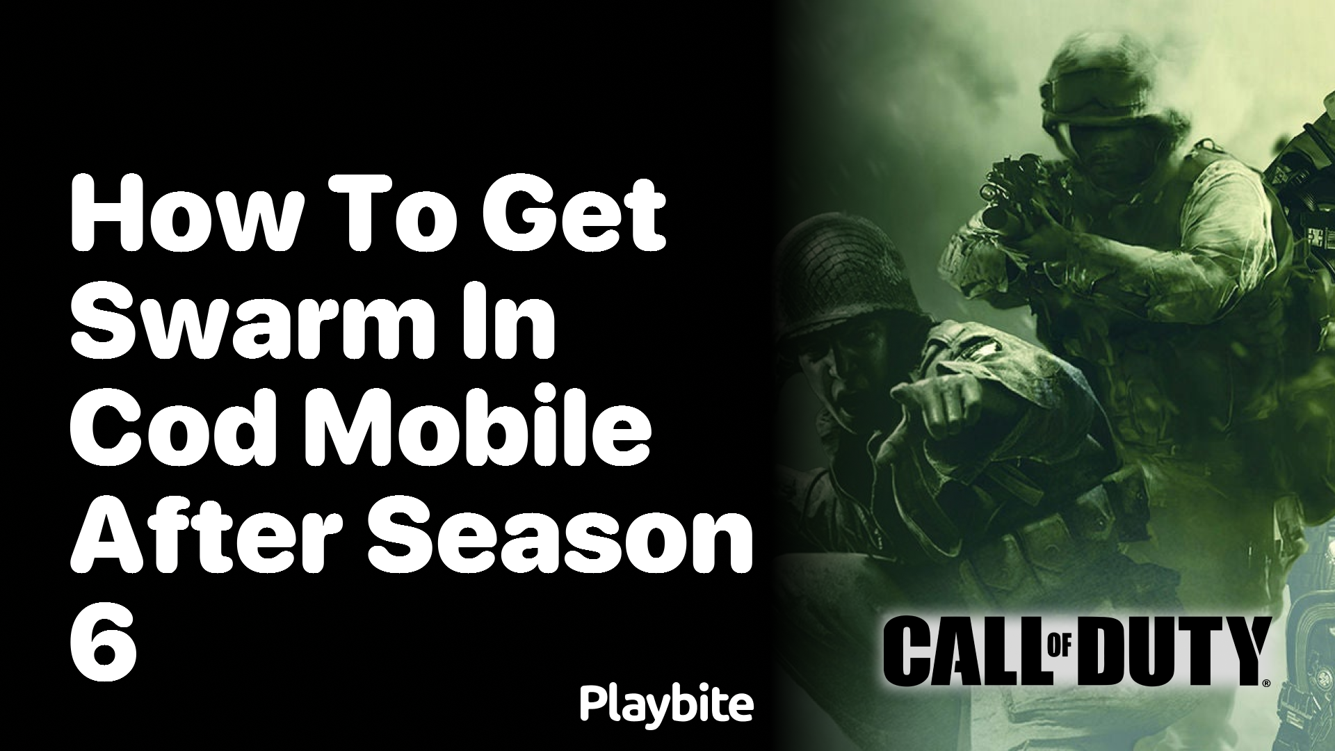 How to Get Swarm in COD Mobile After Season 6 - Playbite