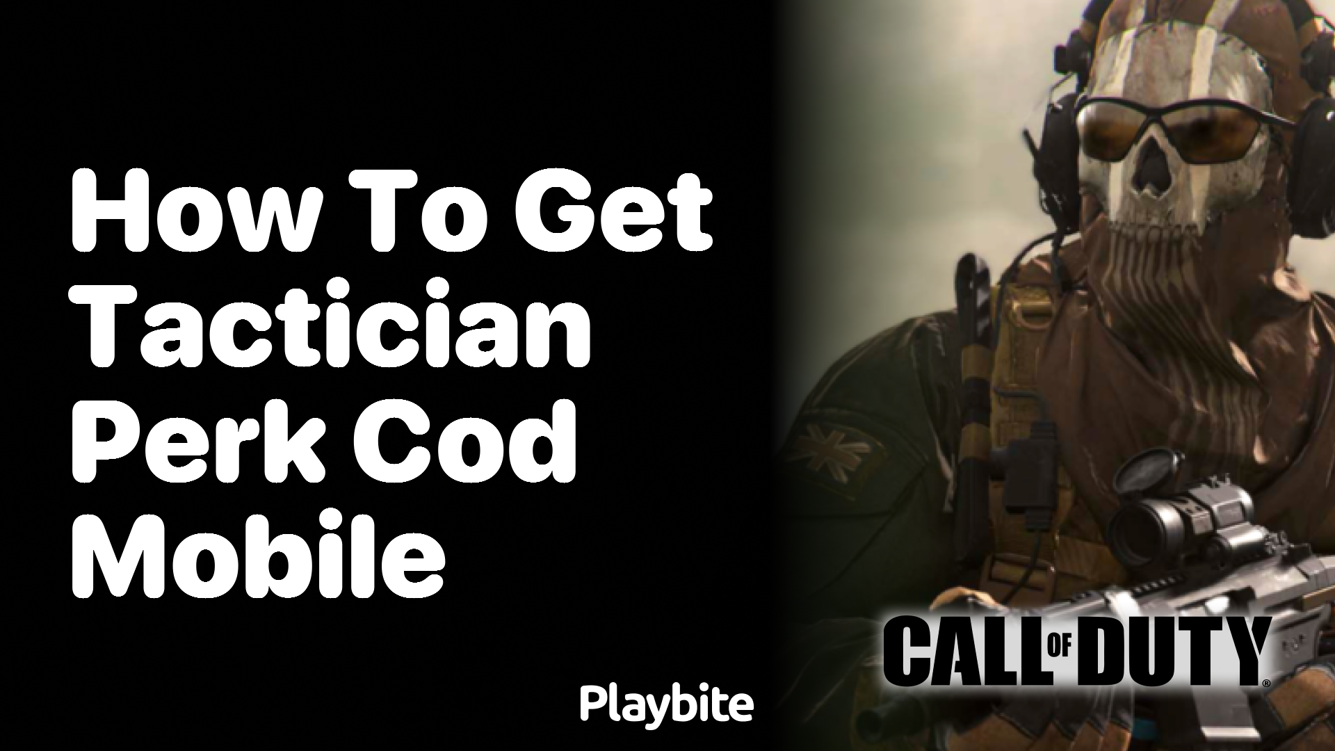How to Get the Tactician Perk in COD Mobile - Playbite