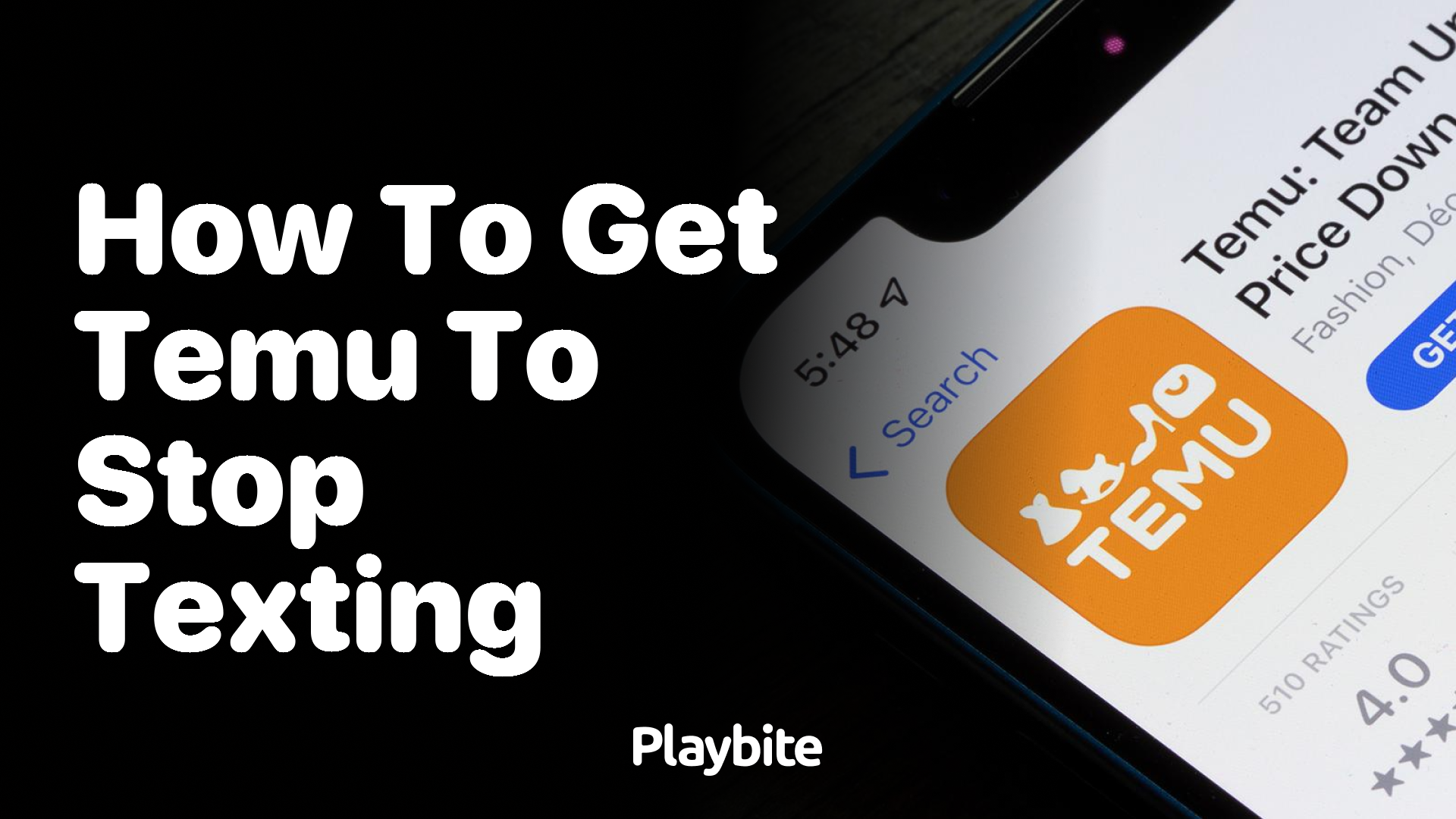 How to Get Temu to Stop Texting You: Simple Steps - Playbite