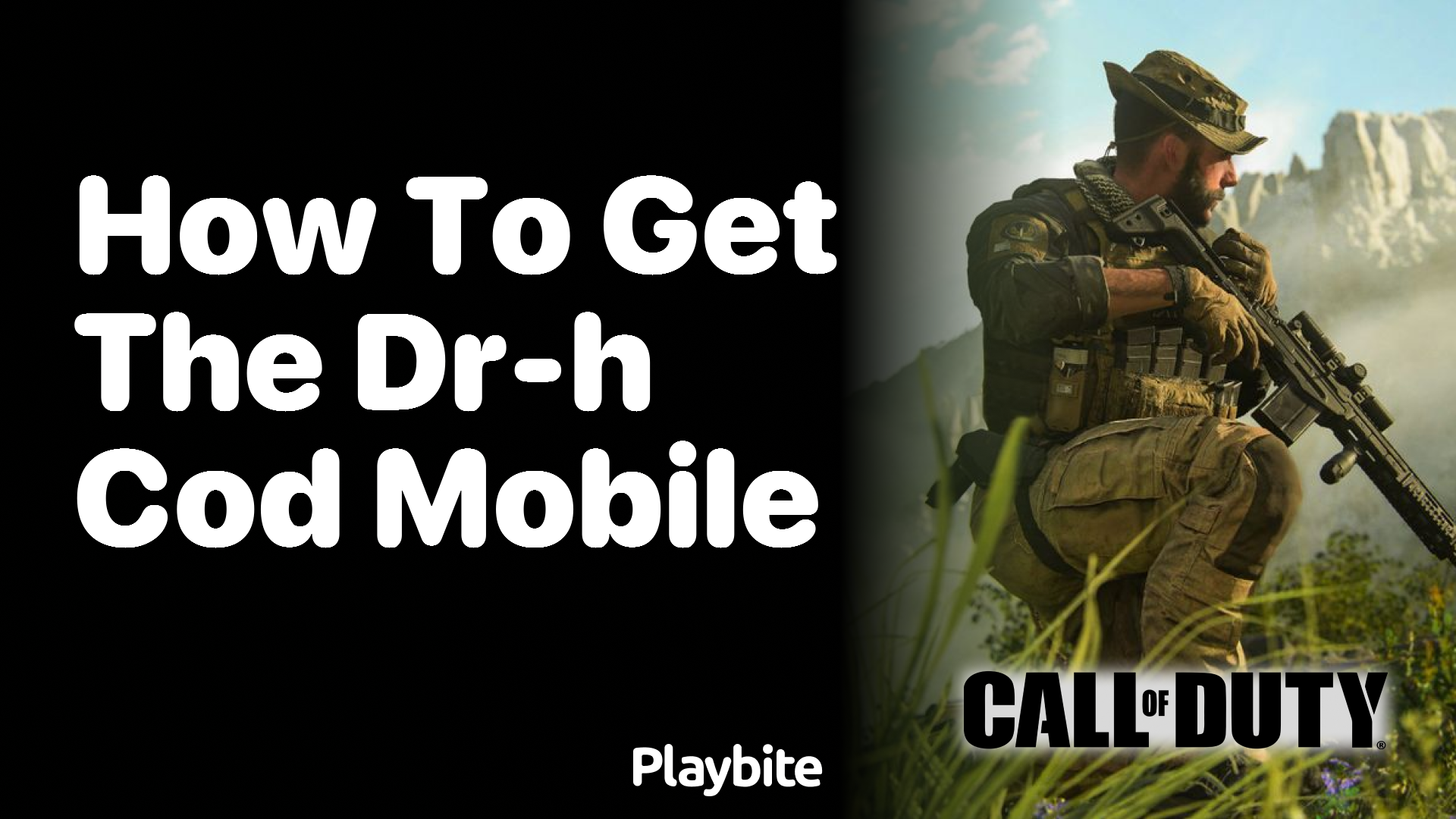 How to Get the DR-H in COD Mobile - Playbite